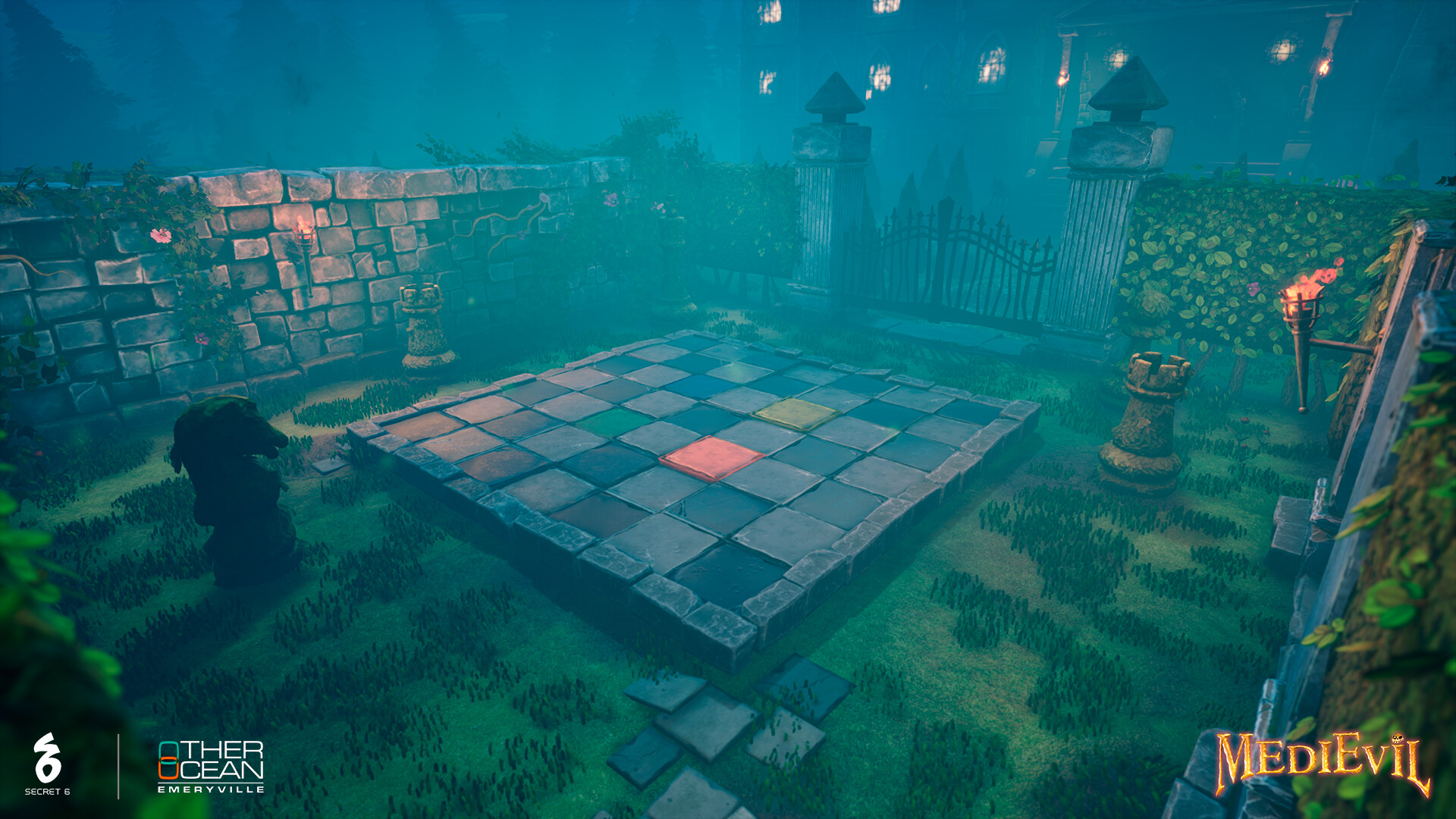 Secret 6 - MediEvil | Environment Level Art - The Asylum Grounds