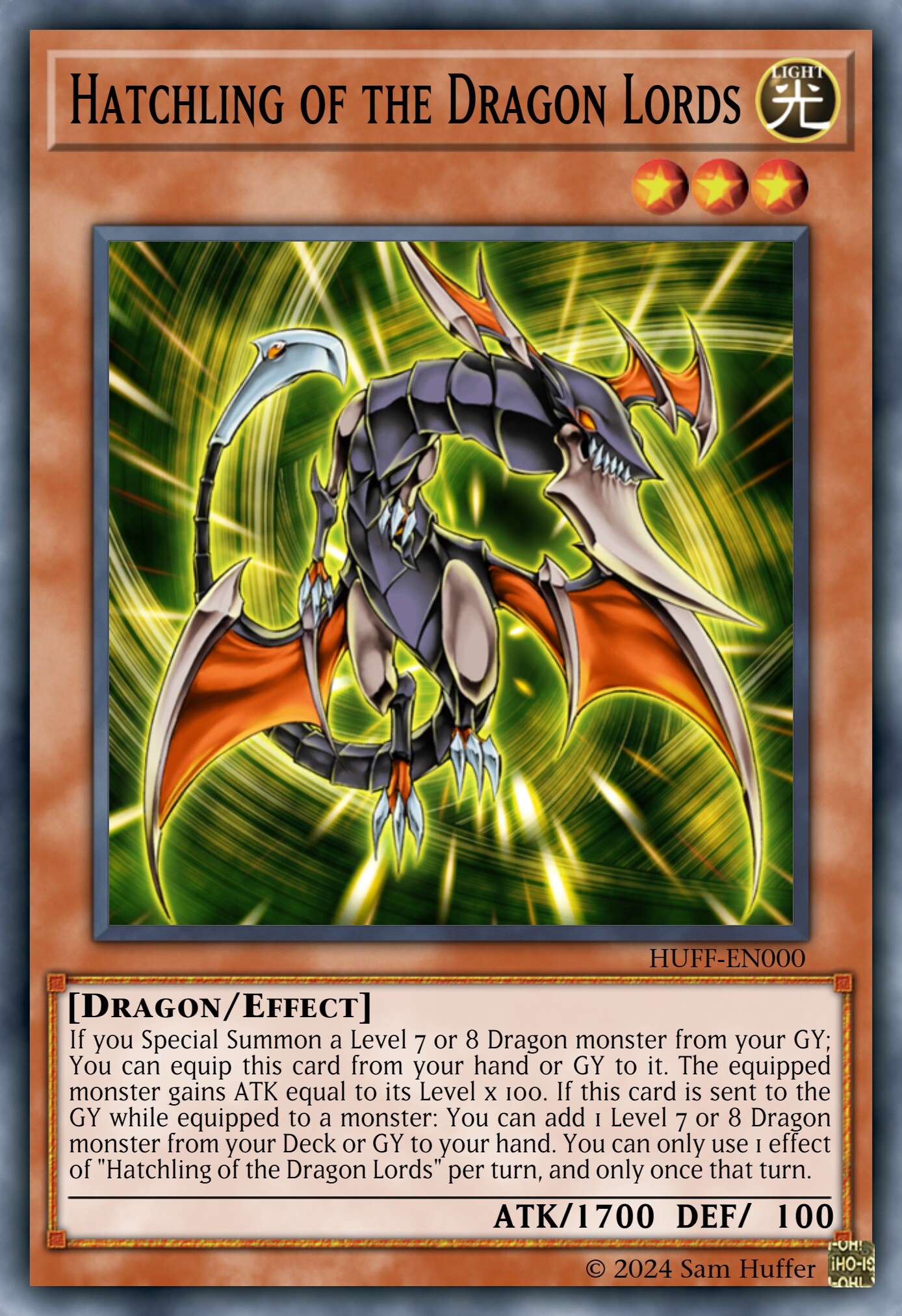 ArtStation - Hatchling of the Dragon Lords (Custom Yu-Gi-Oh! Card)