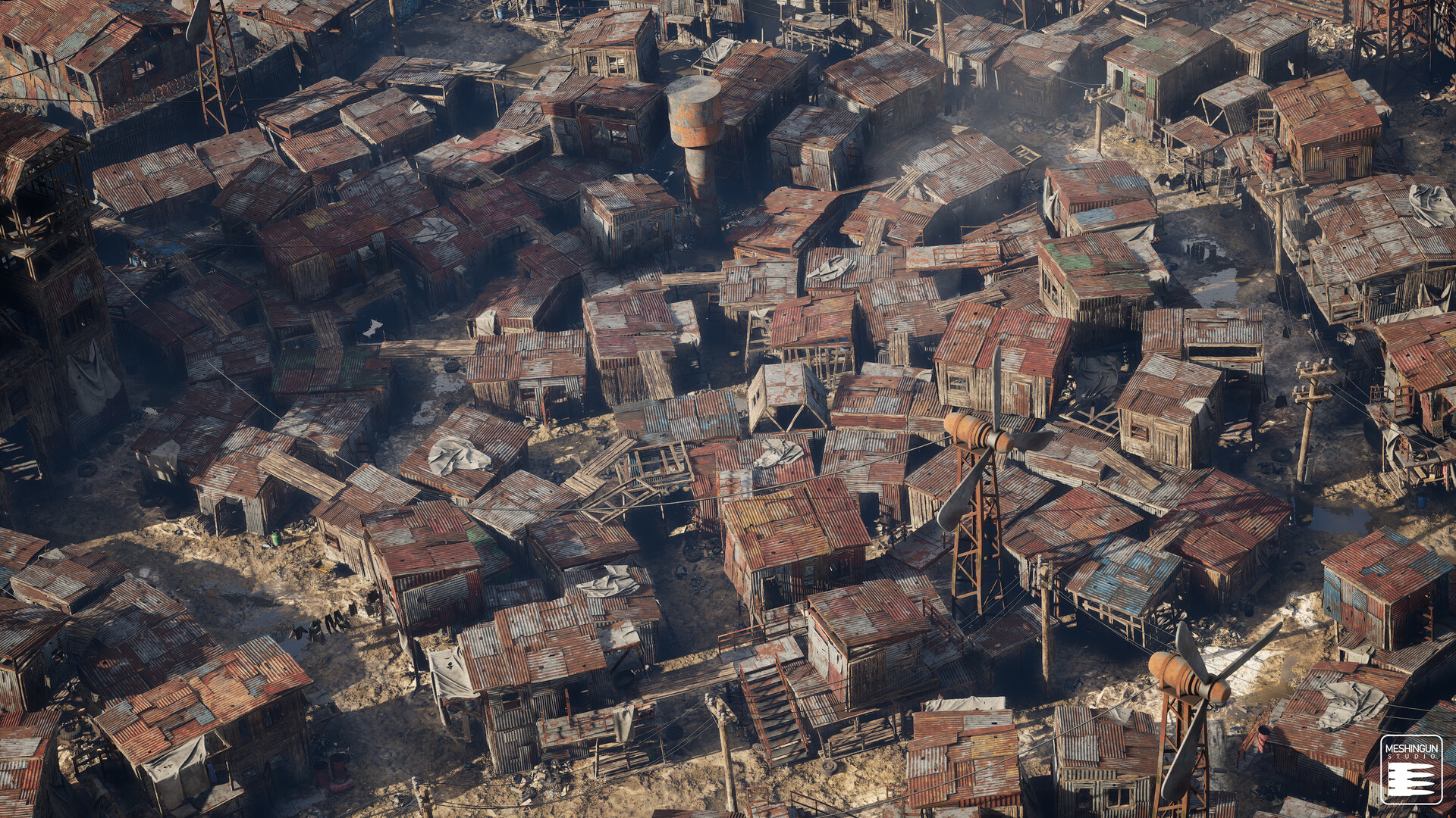 Alireza Heidari - Meshingun | Decay: Oil Drums District | Tools & Features