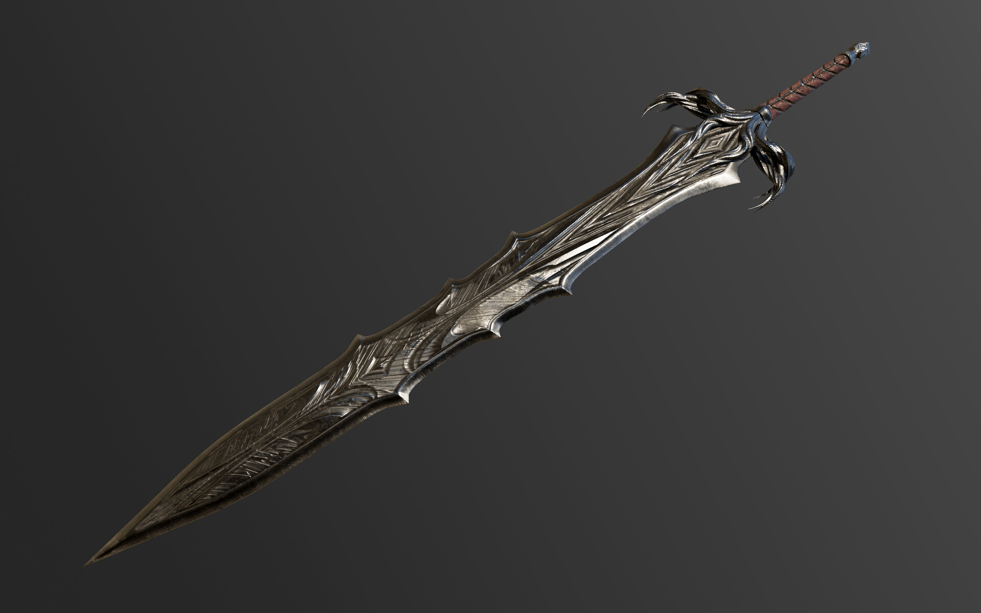 ArtStation - Fantasy sword doodle