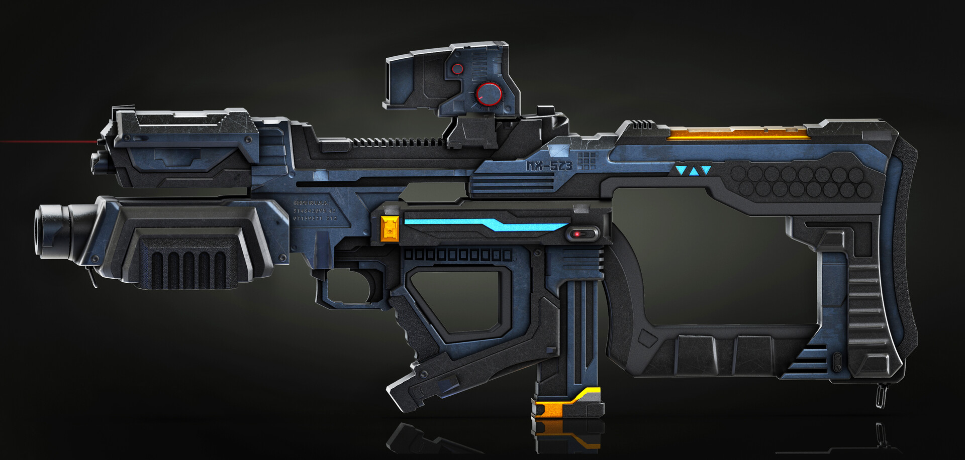ArtStation - Assault Weapon Concept