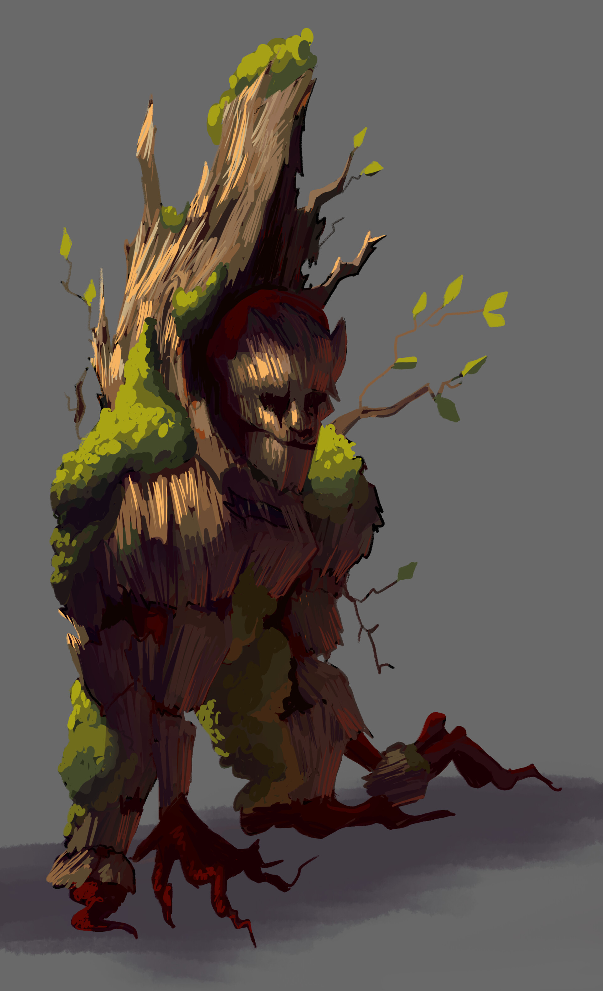 ArtStation - The tree monster