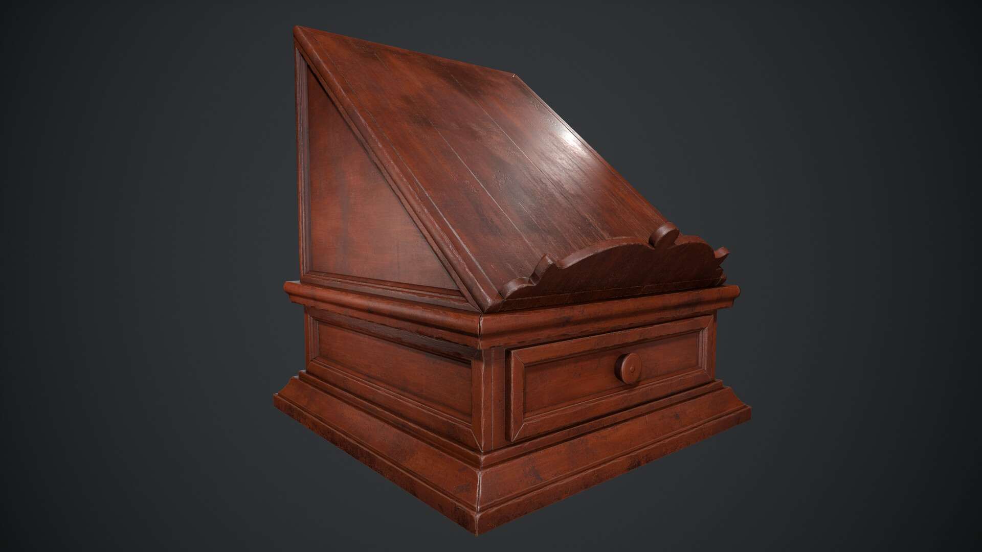 ArtStation - desk and wood texture practice