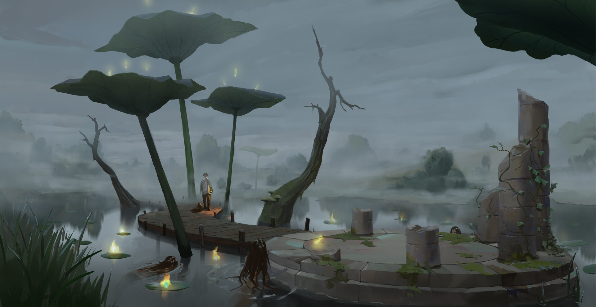 ArtStation - An Unexpected Encounter