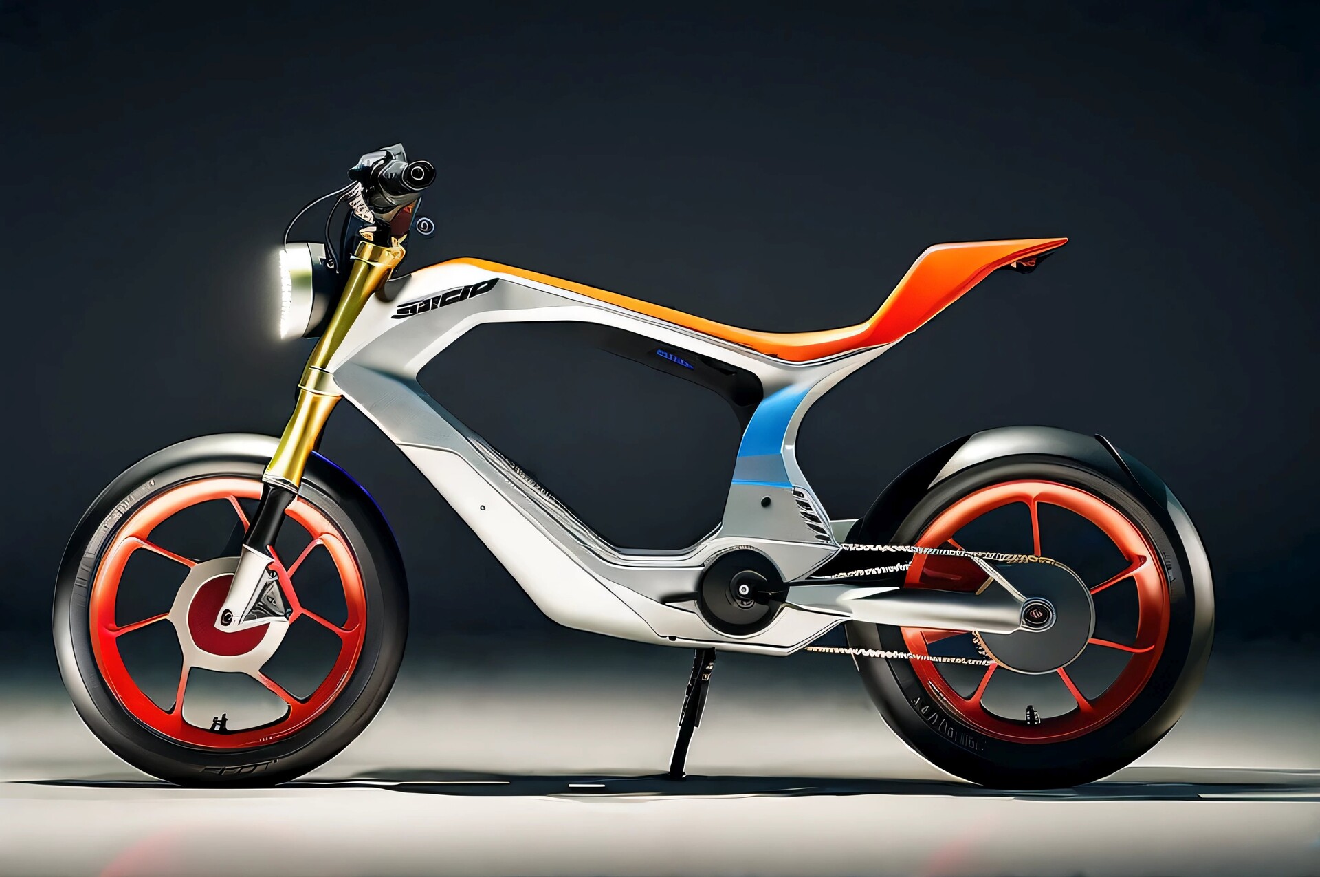 ArtStation - Lightweight e-Motorcycle