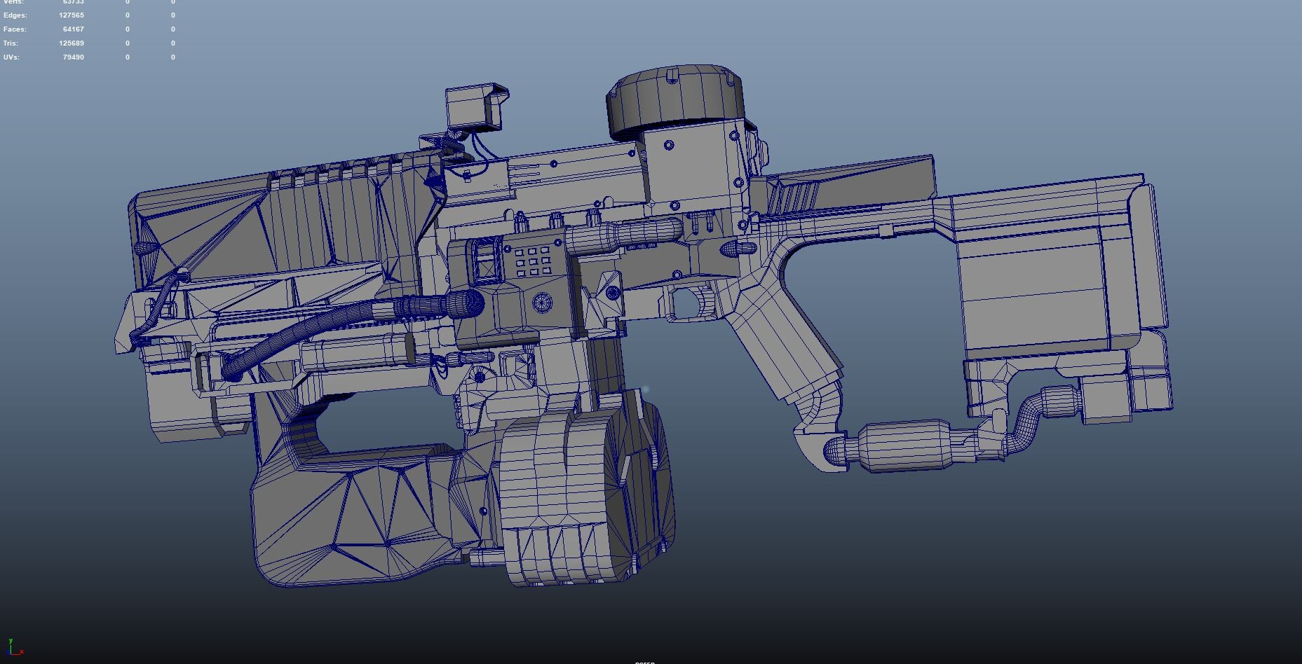 ArtStation - laser gun