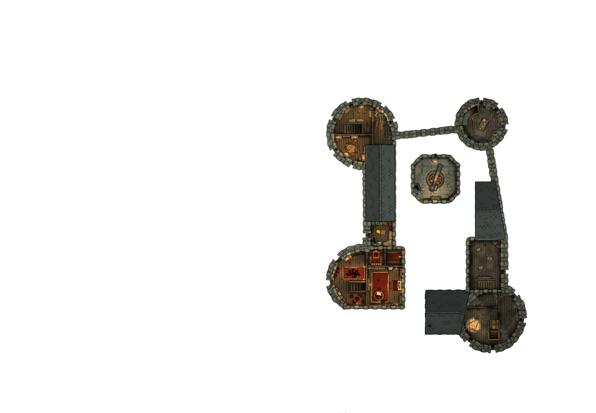 Morvold Press - Castle Naerytar | HotDQ [130 x 90]