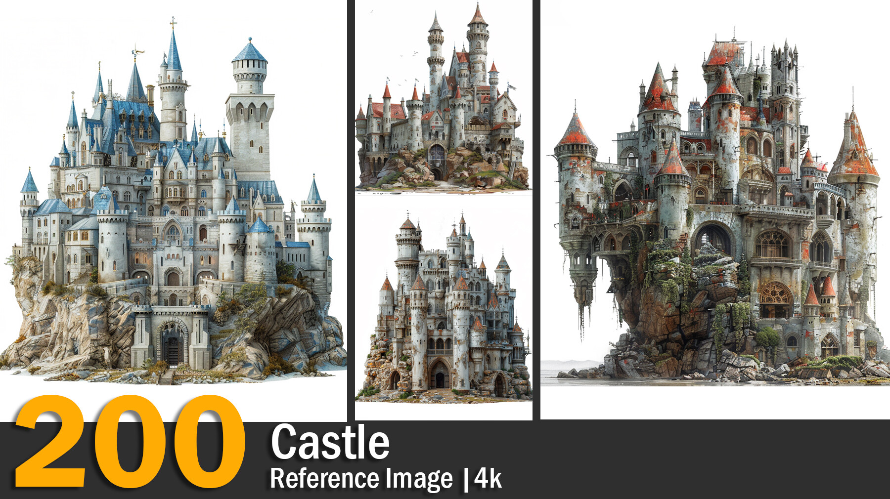 Lumière - Castle | Reference Images | 4K