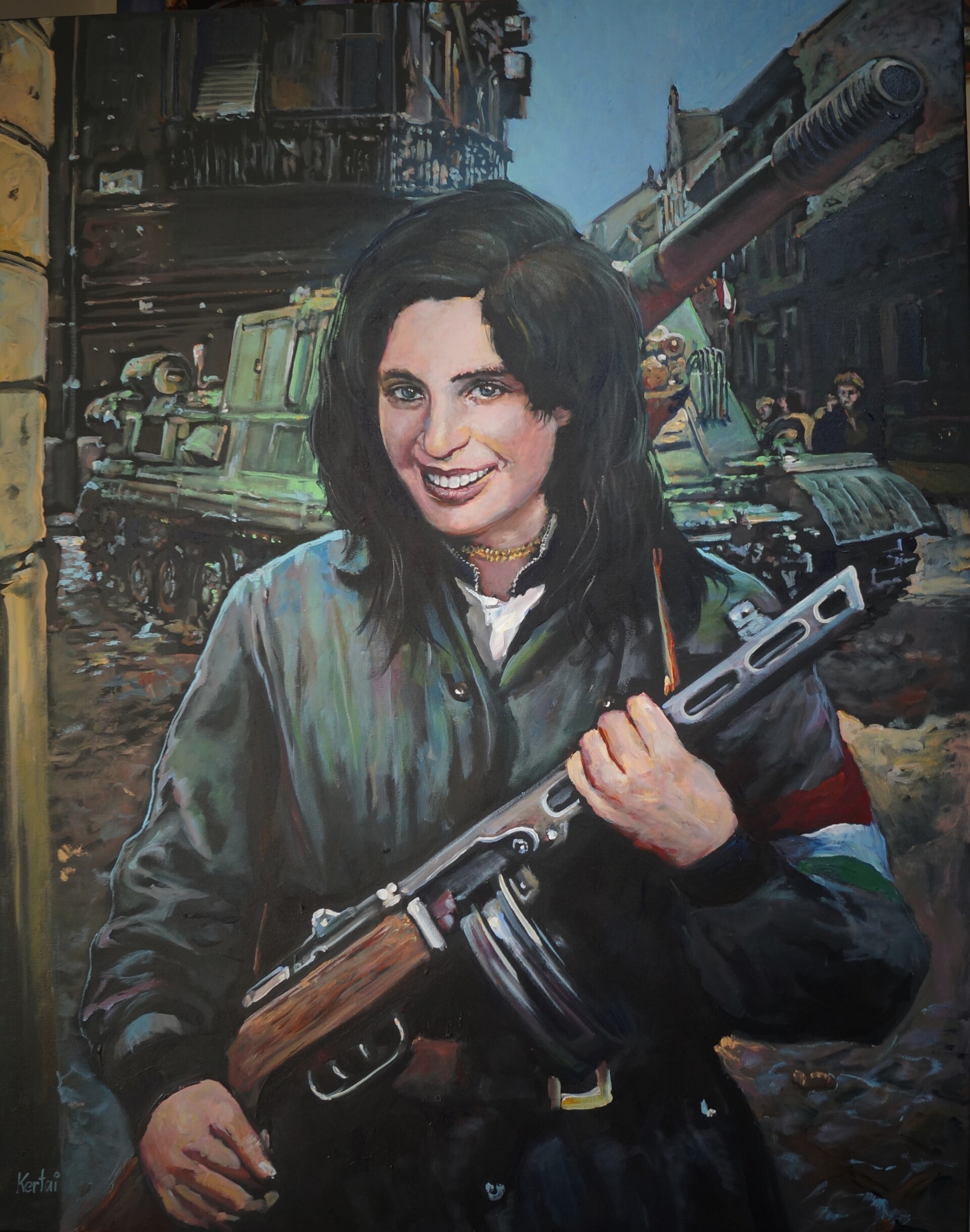 ArtStation - Maria Wittner 1956 Budapest