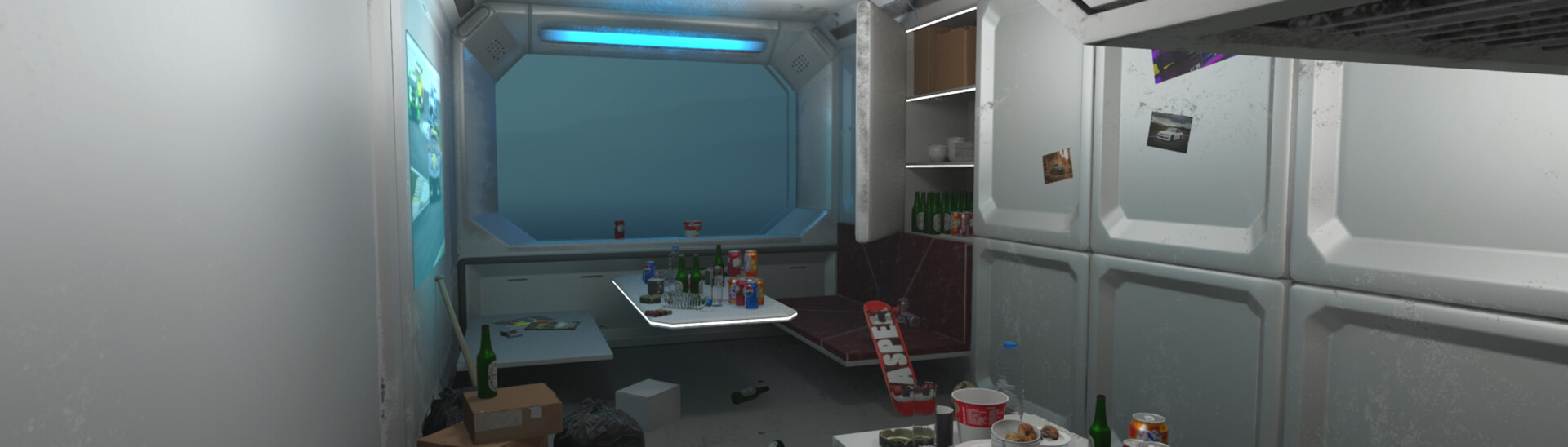 ArtStation - Capsule apartment