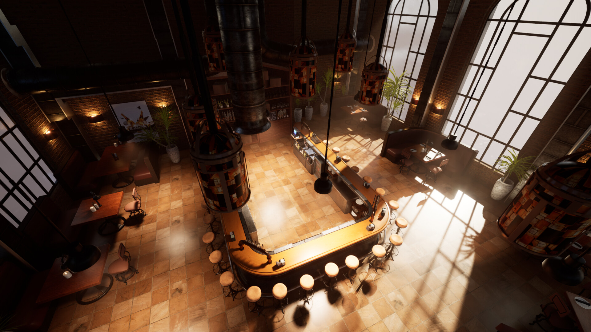 ArtStation - RoofTop_Bar