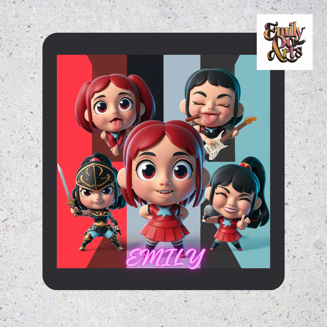 Emily Lyra - These cute emotes are here to steal your heart! 💘🌈