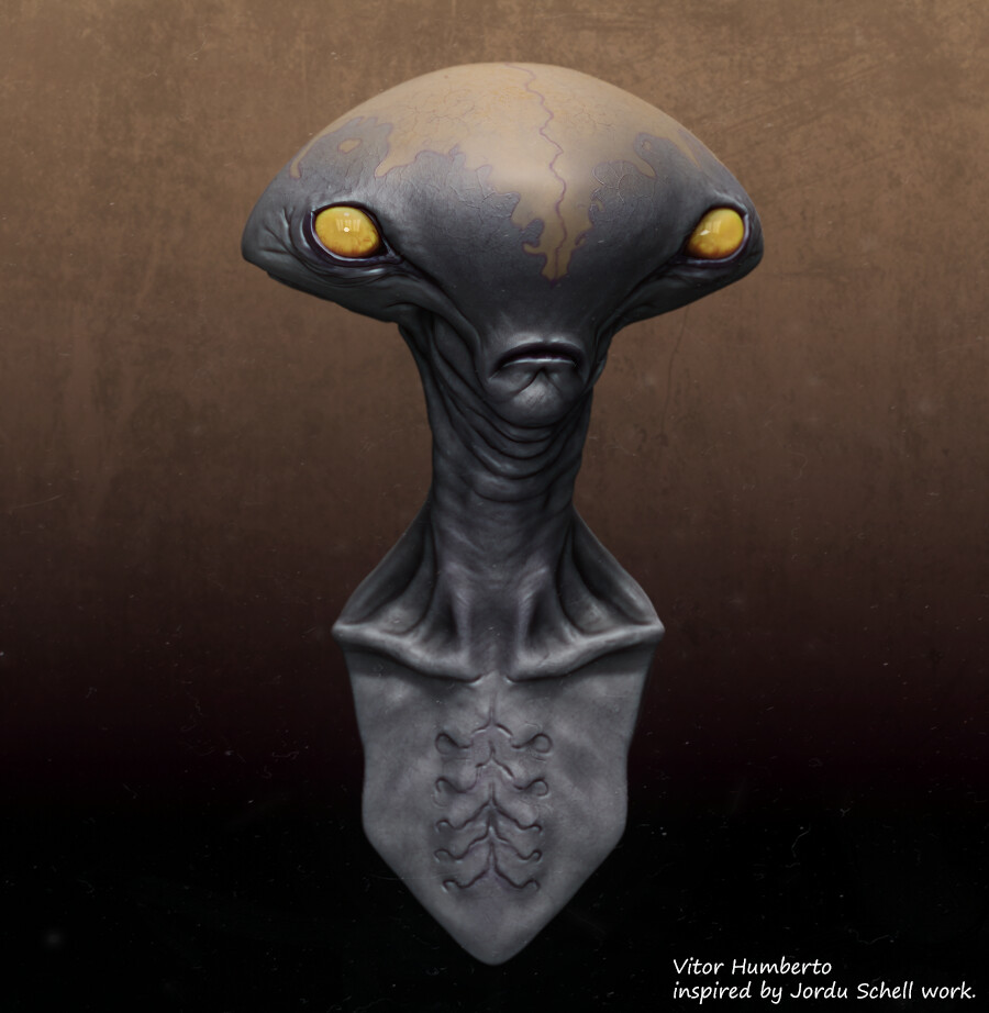 ArtStation - Alien Head