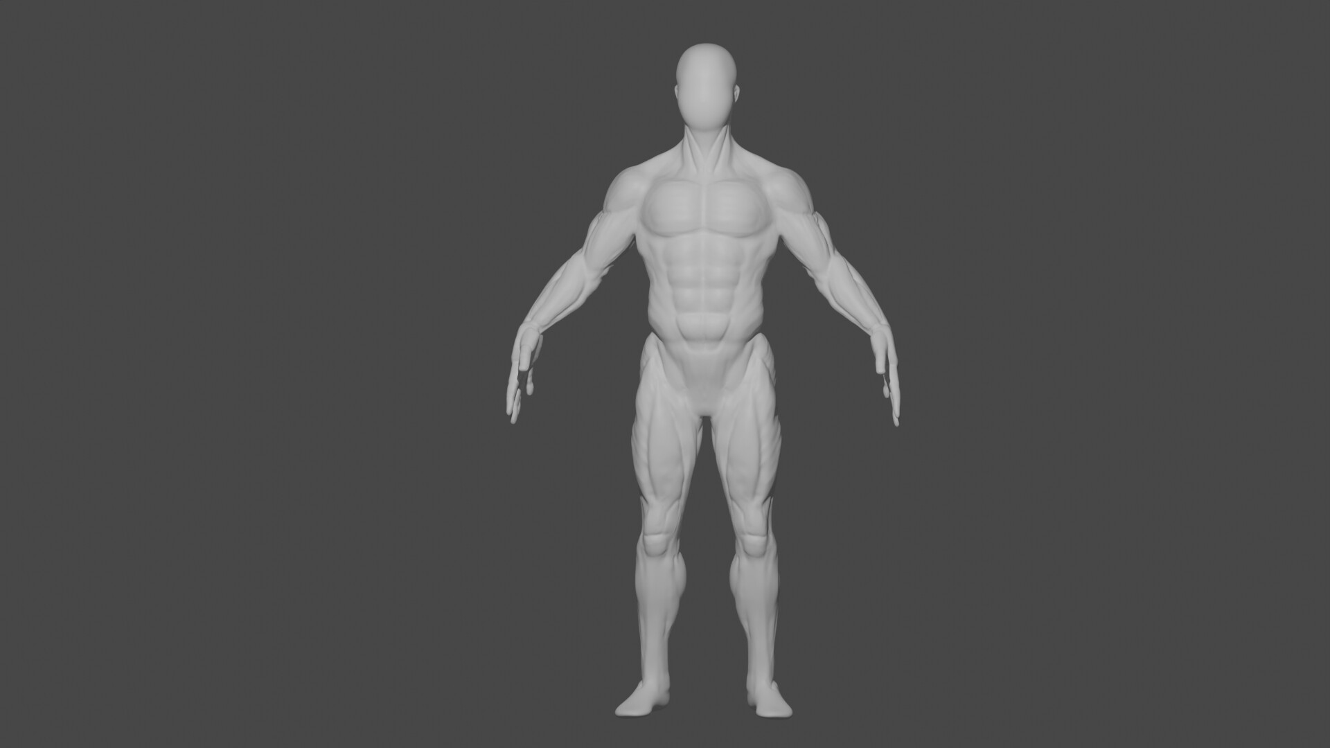 ArtStation - Sculpted male body