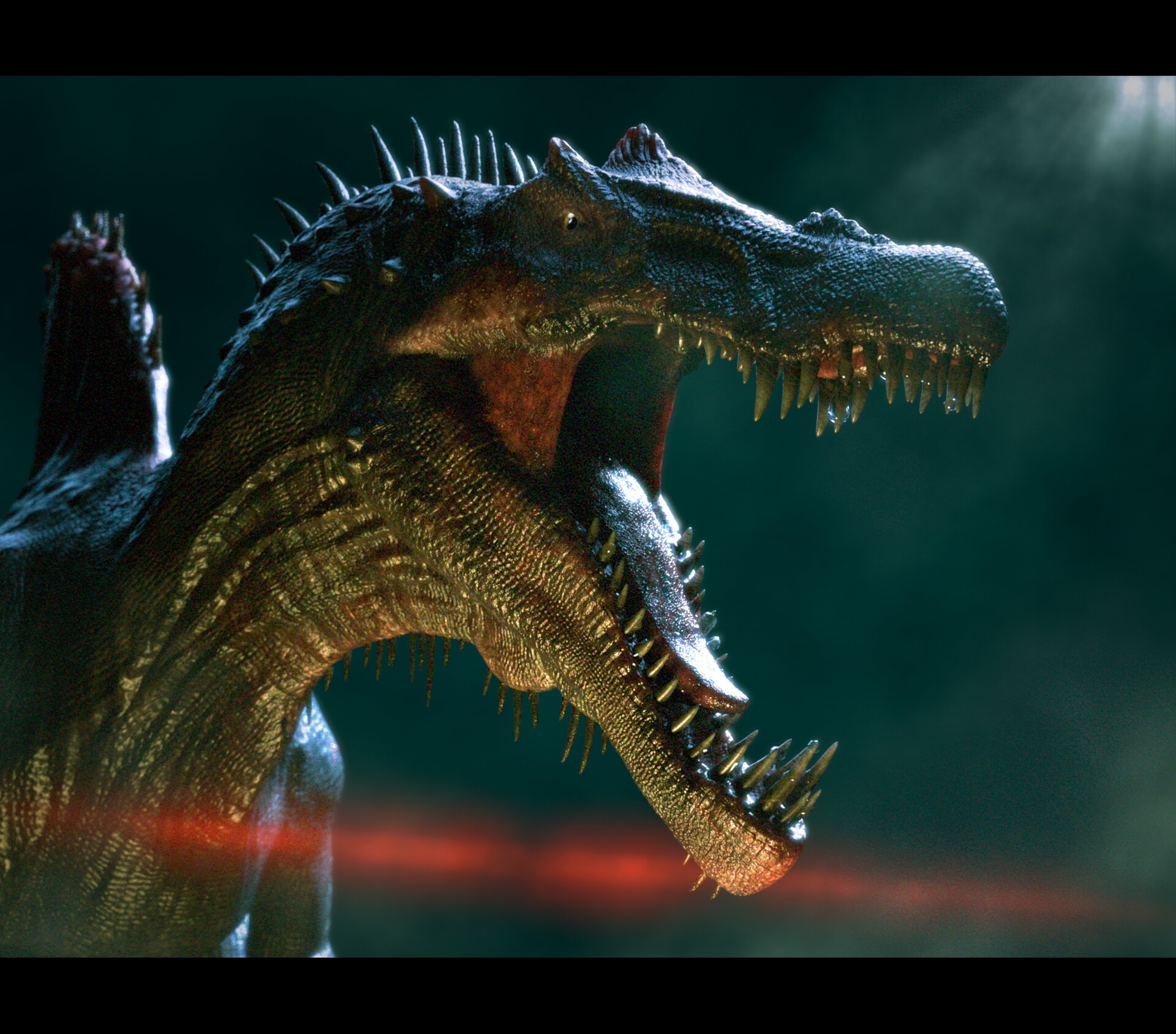 ArtStation - Spinosaurus Journey: A Jurassic Tale