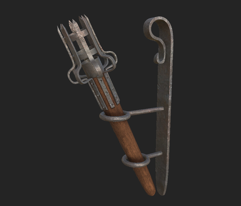 ArtStation - Medieval Torch