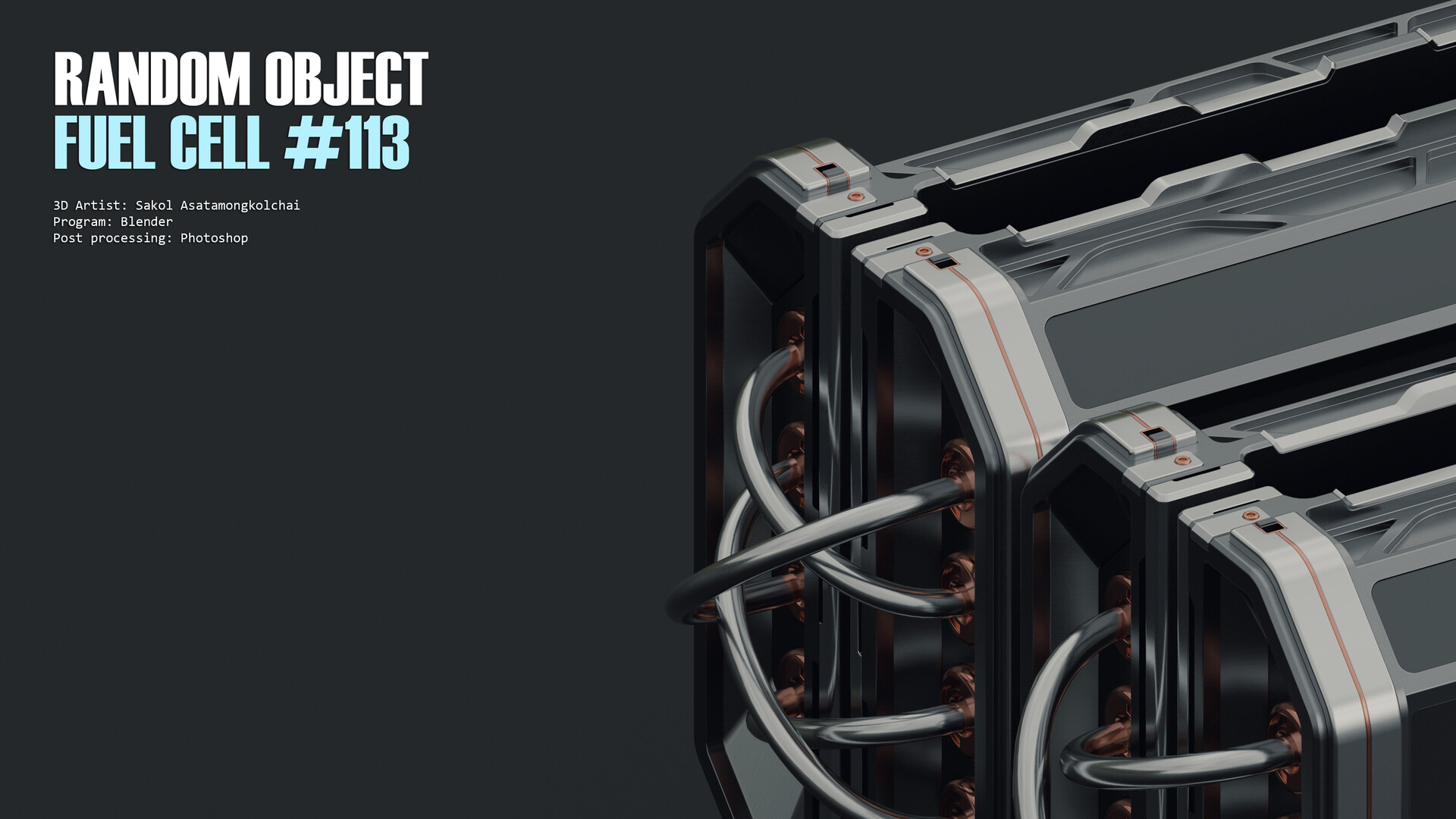 ArtStation - Rendom Object / Fuel Cell #113