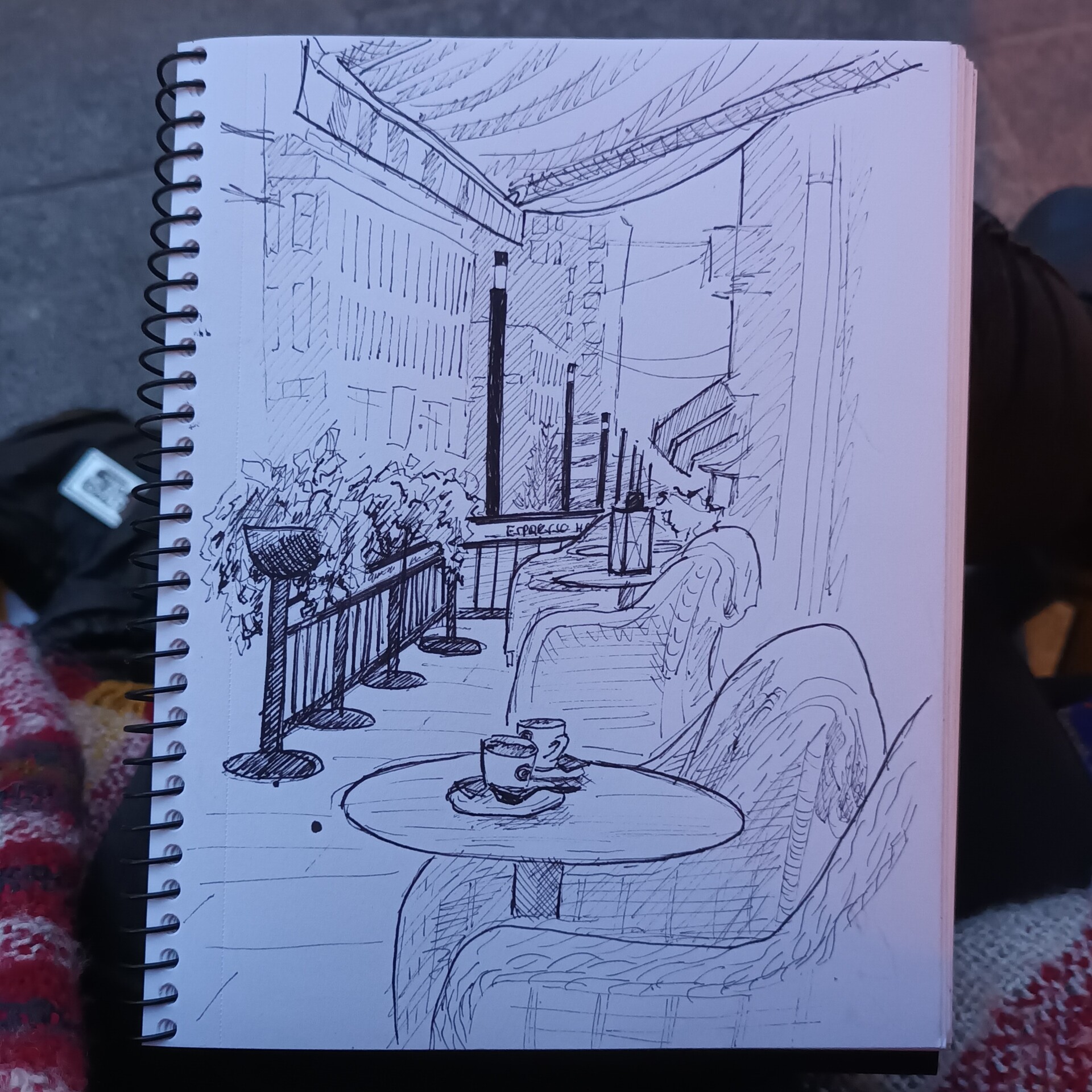 ArtStation - Café sketches