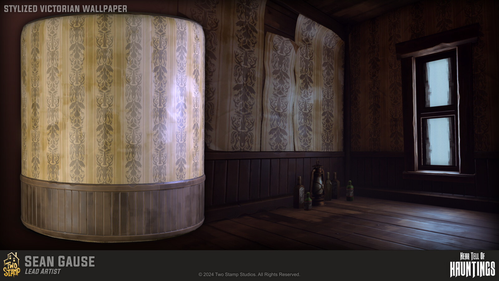 Sean Gause - Stylized Victorian Wallpaper