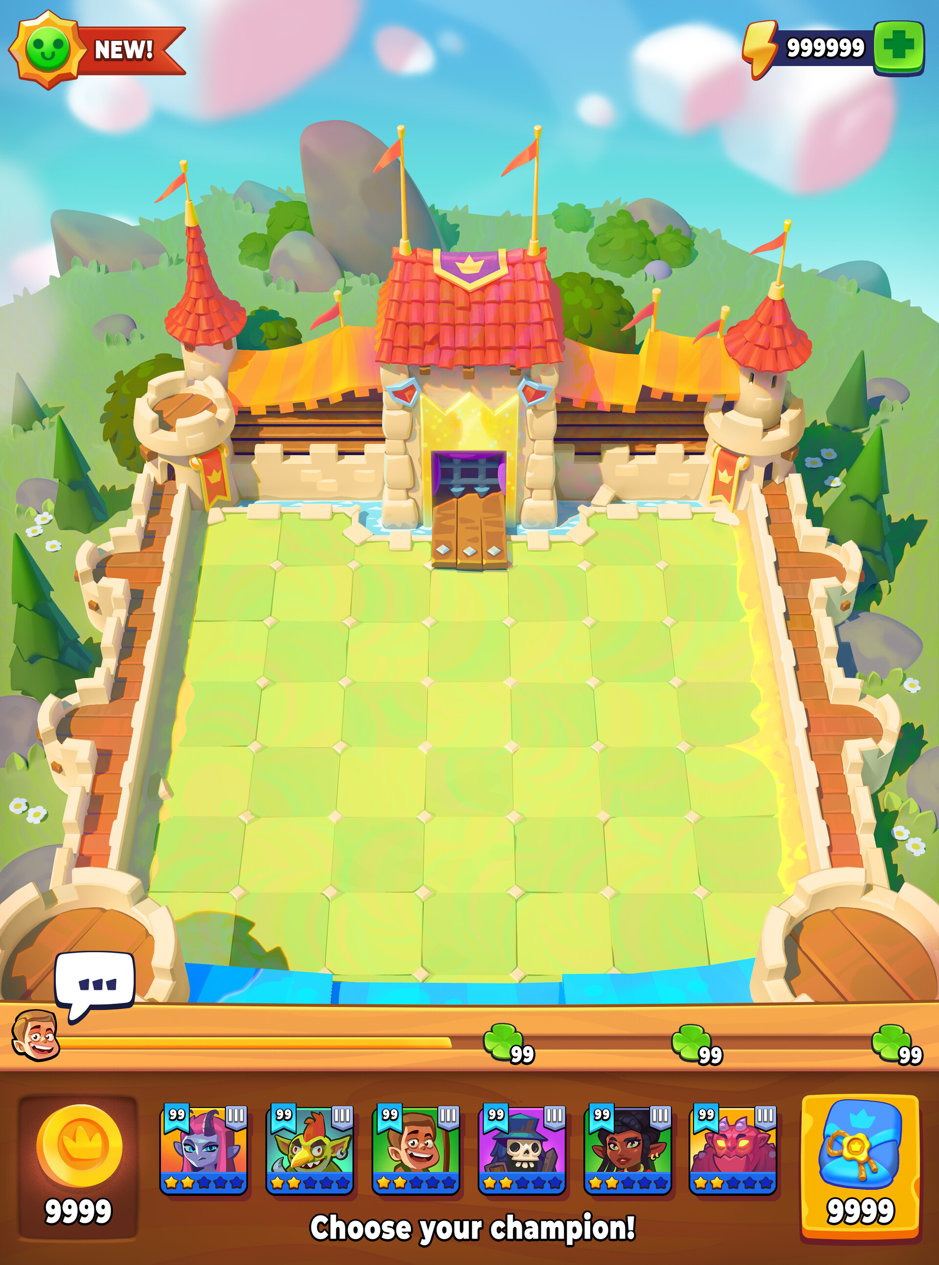 ArtStation - Battler Arena - Merowinger Chess