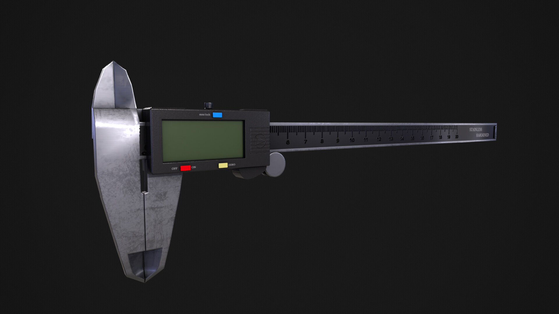 ArtStation - Game ready Digital Caliper