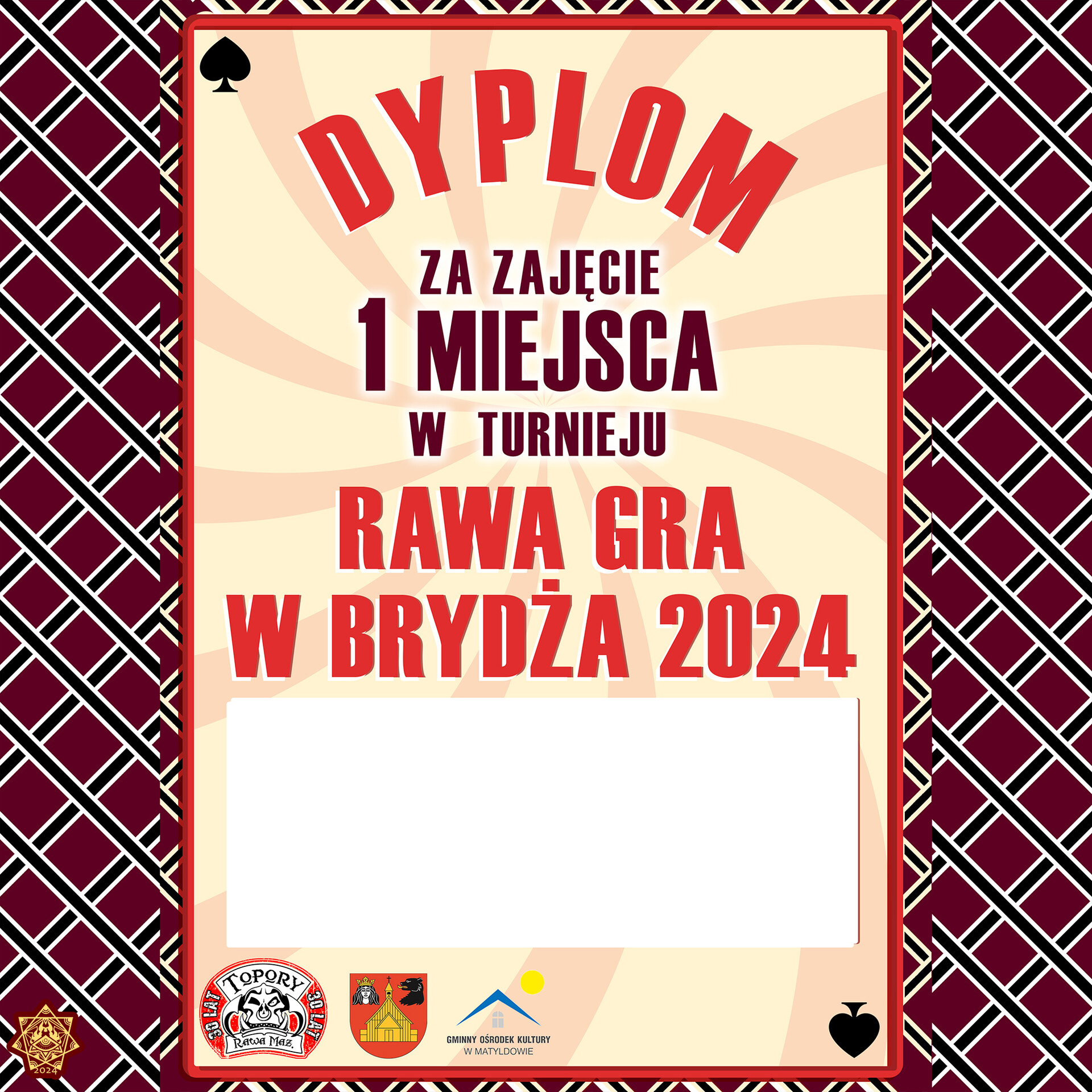 ArtStation - Rawa Gra w Brydża 2024 - Dyplom