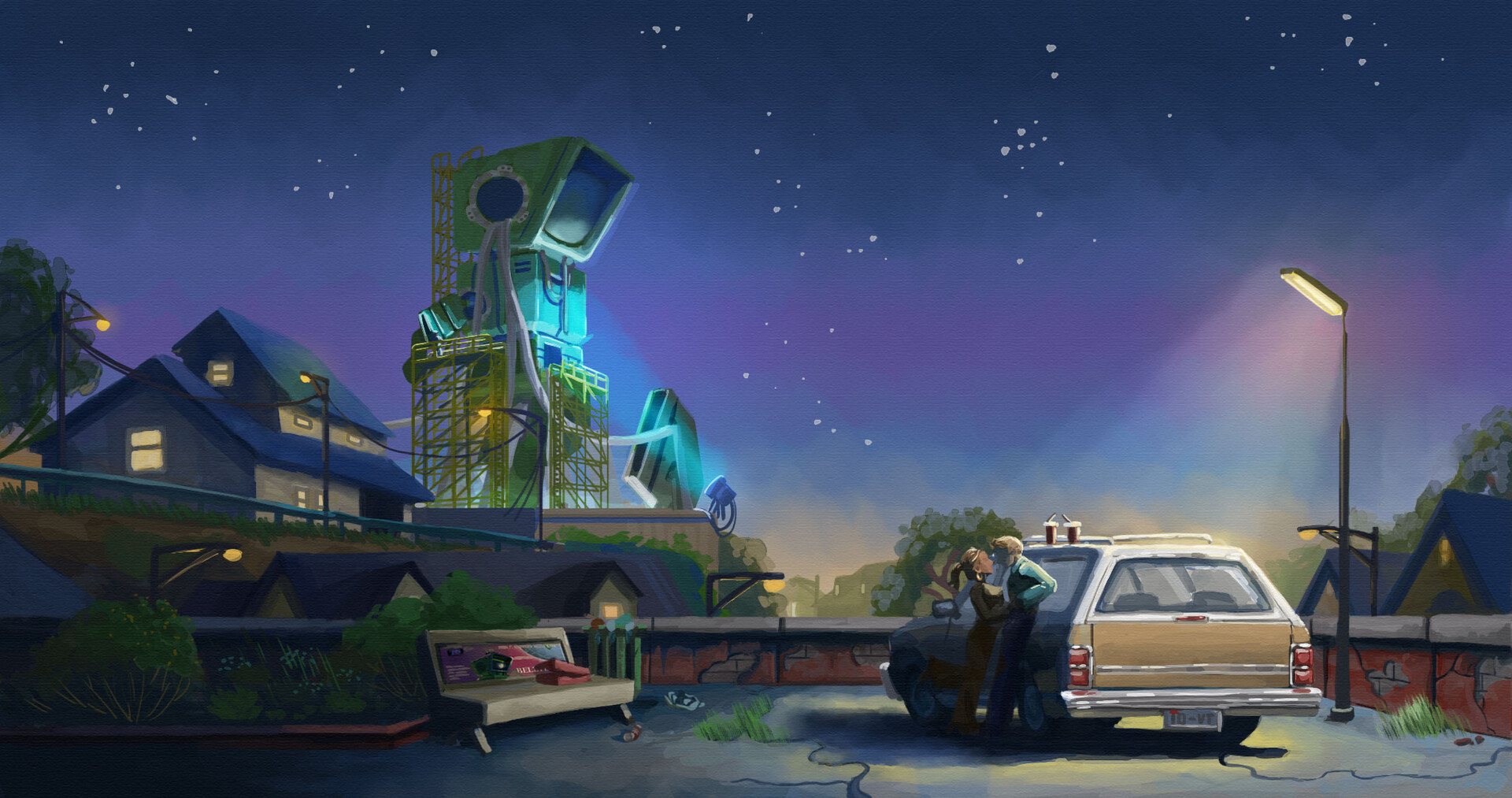 ArtStation - Electric State 1990