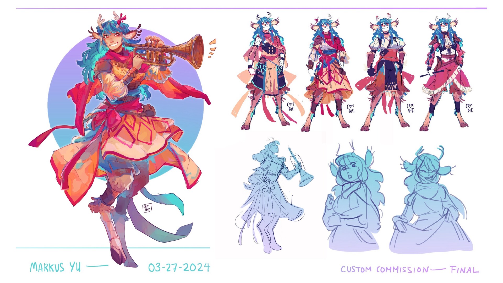 ArtStation - A Custom Bard Commission!