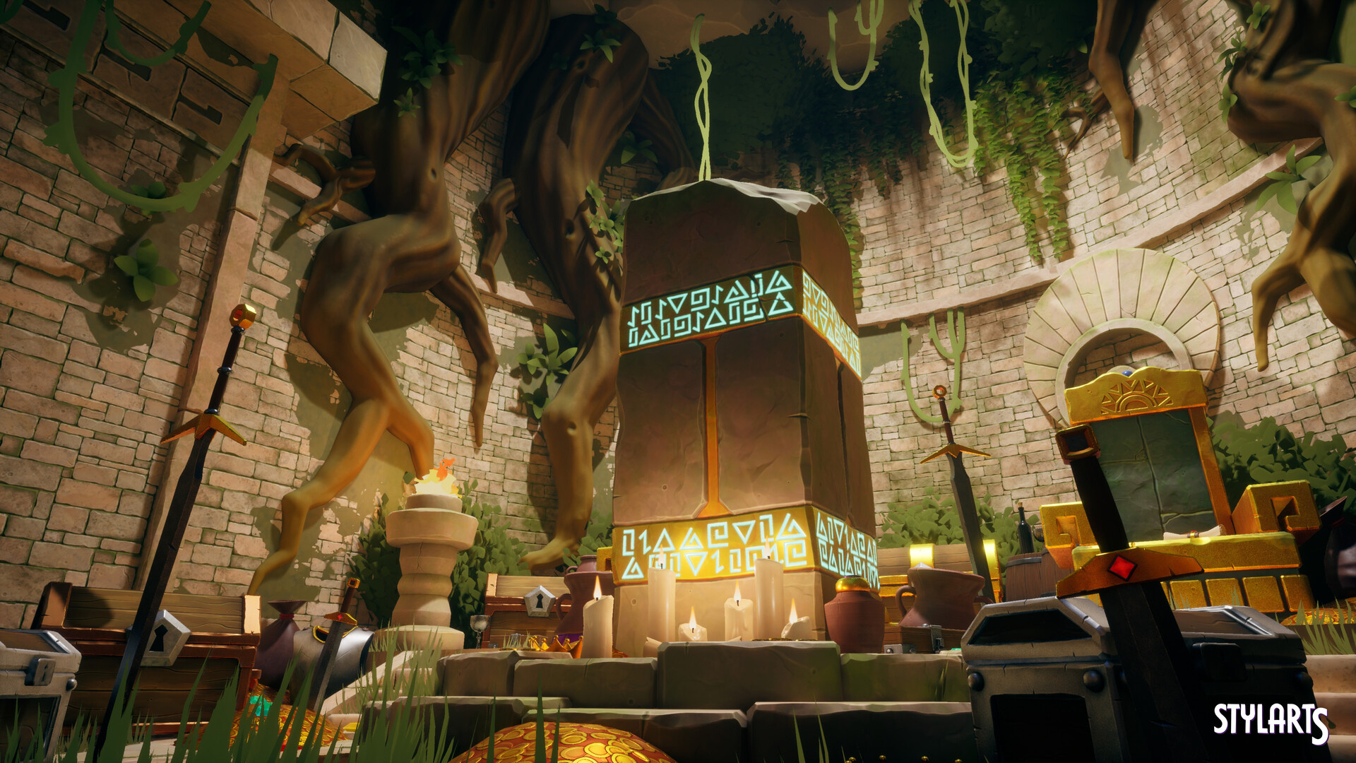 StylArts - Stylized Ancient Ruins