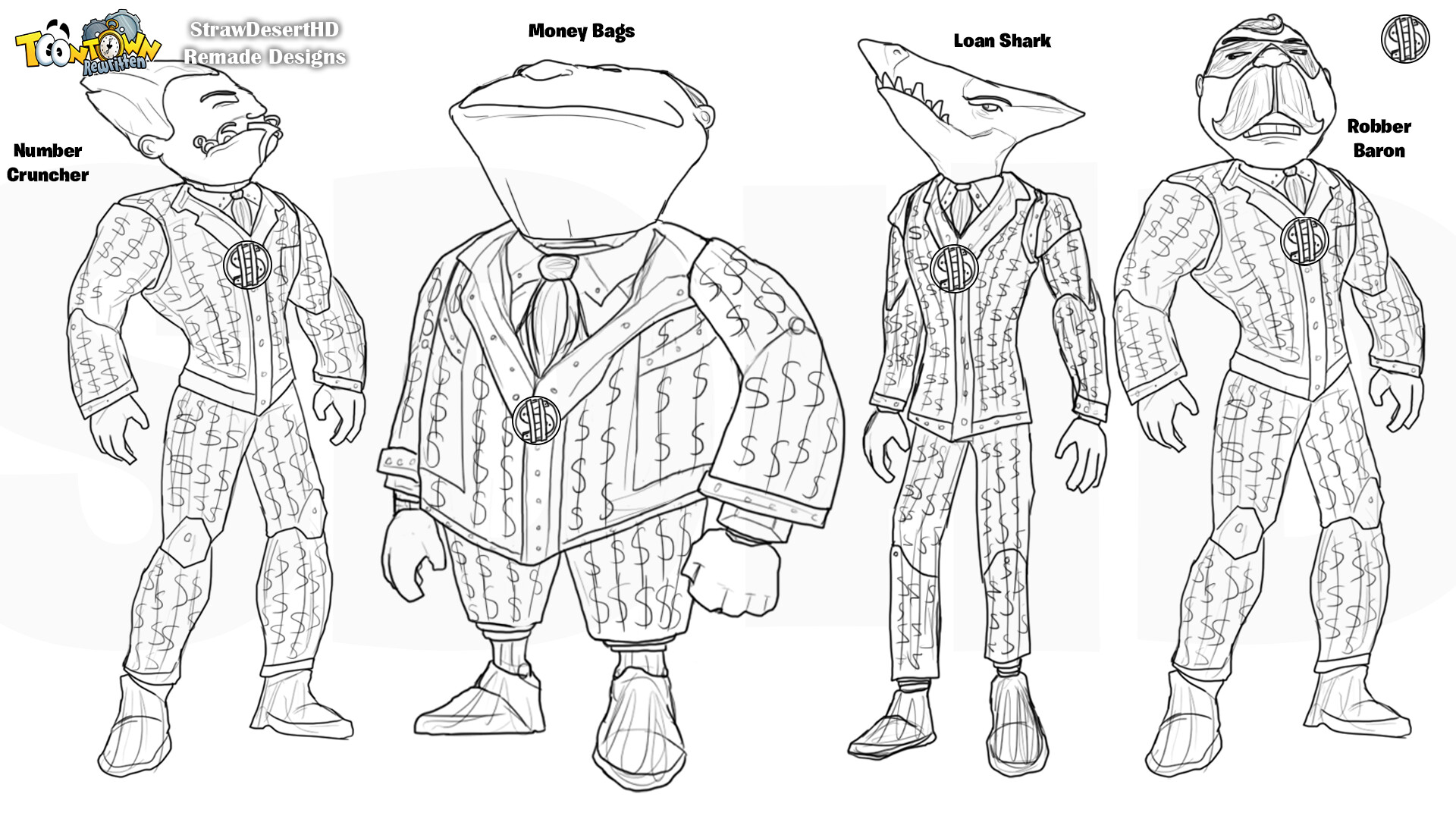 toontown coloring pages