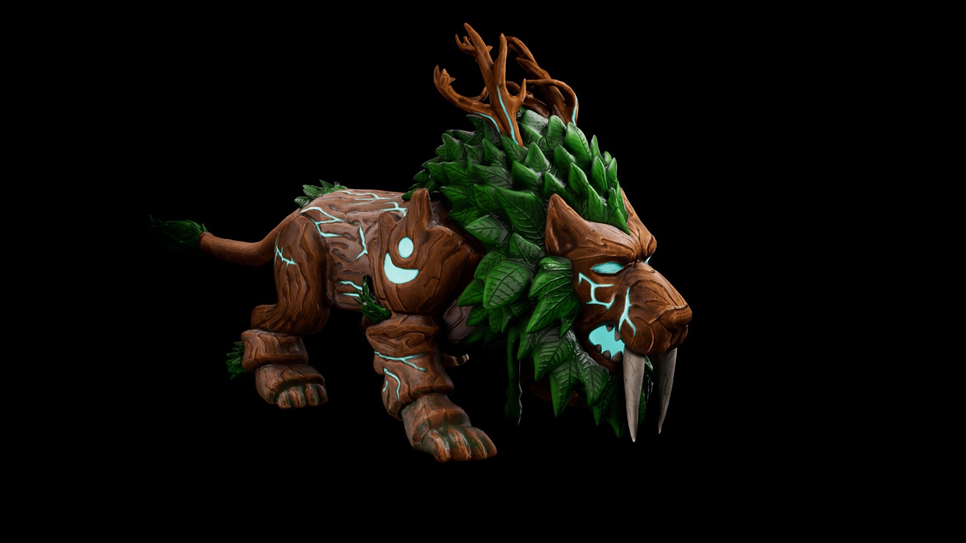 ArtStation - Druid cat form World of Warcraft fan art