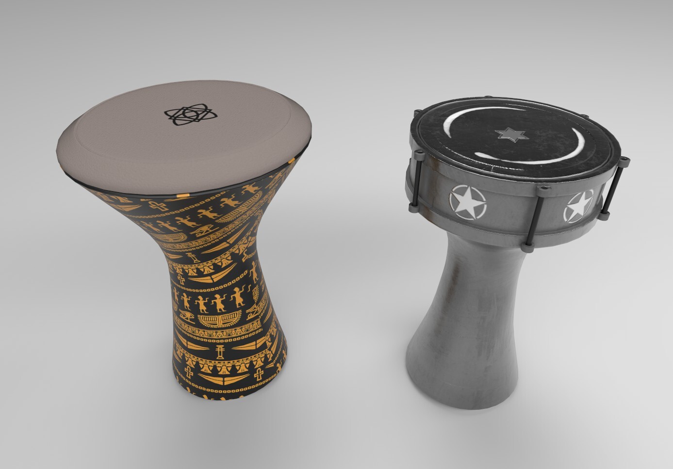 ArtStation - The traditional Turkish darbuka