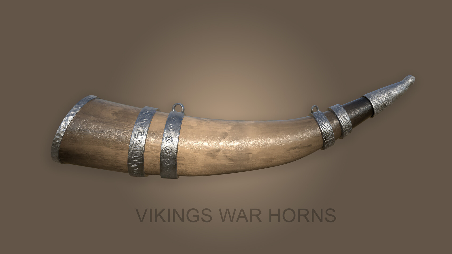ArtStation - Vikings war horn