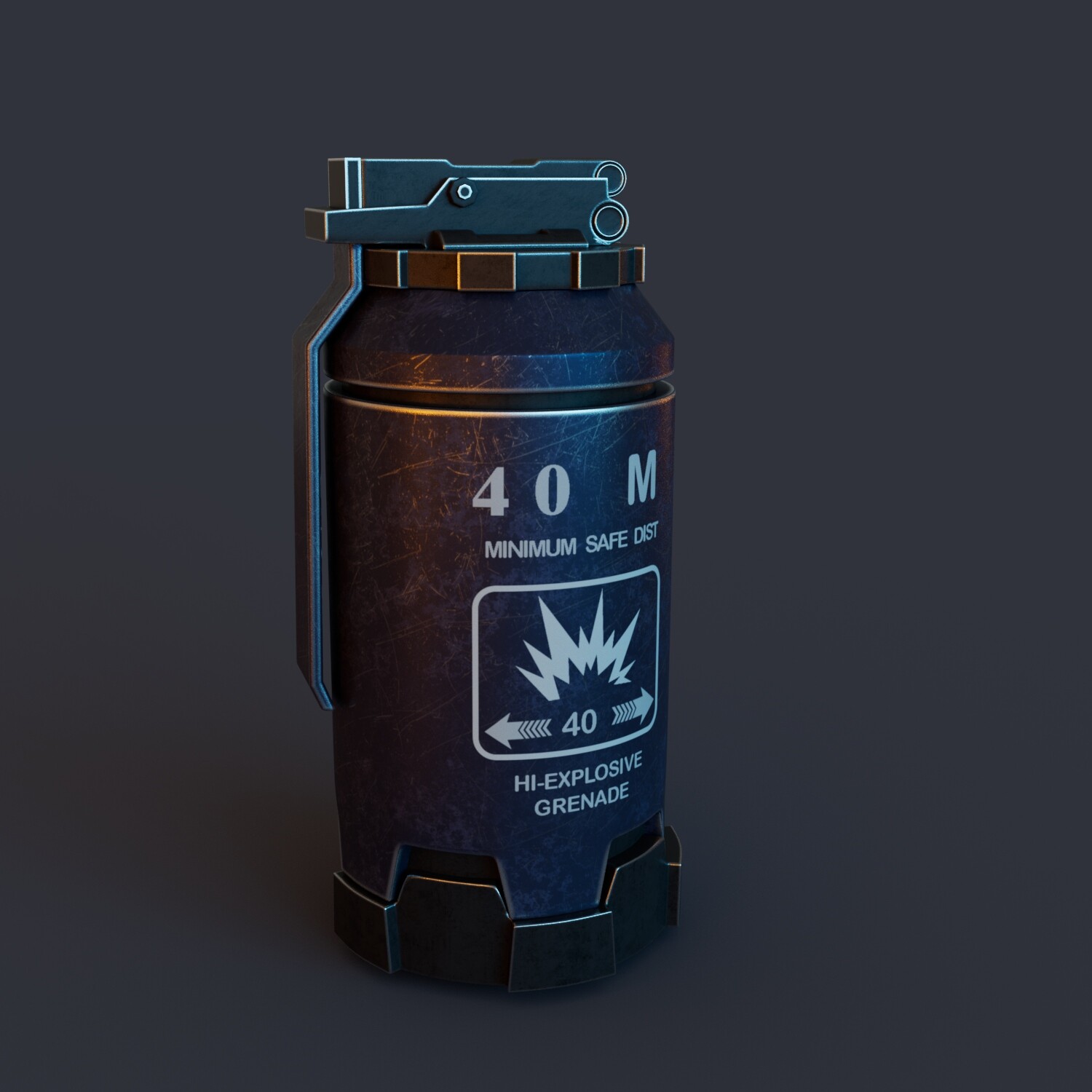 ArtStation - Sci- Fi Grenade