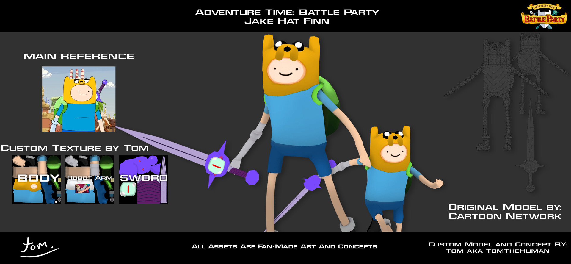 Adventure Time Human Form
