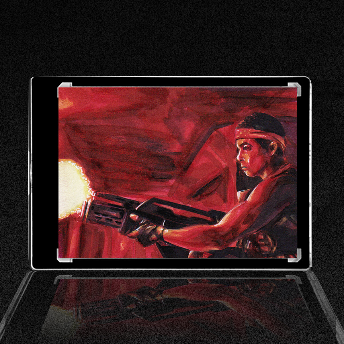 ArtStation - Private First Class Vasquez Aliens Sketch Card