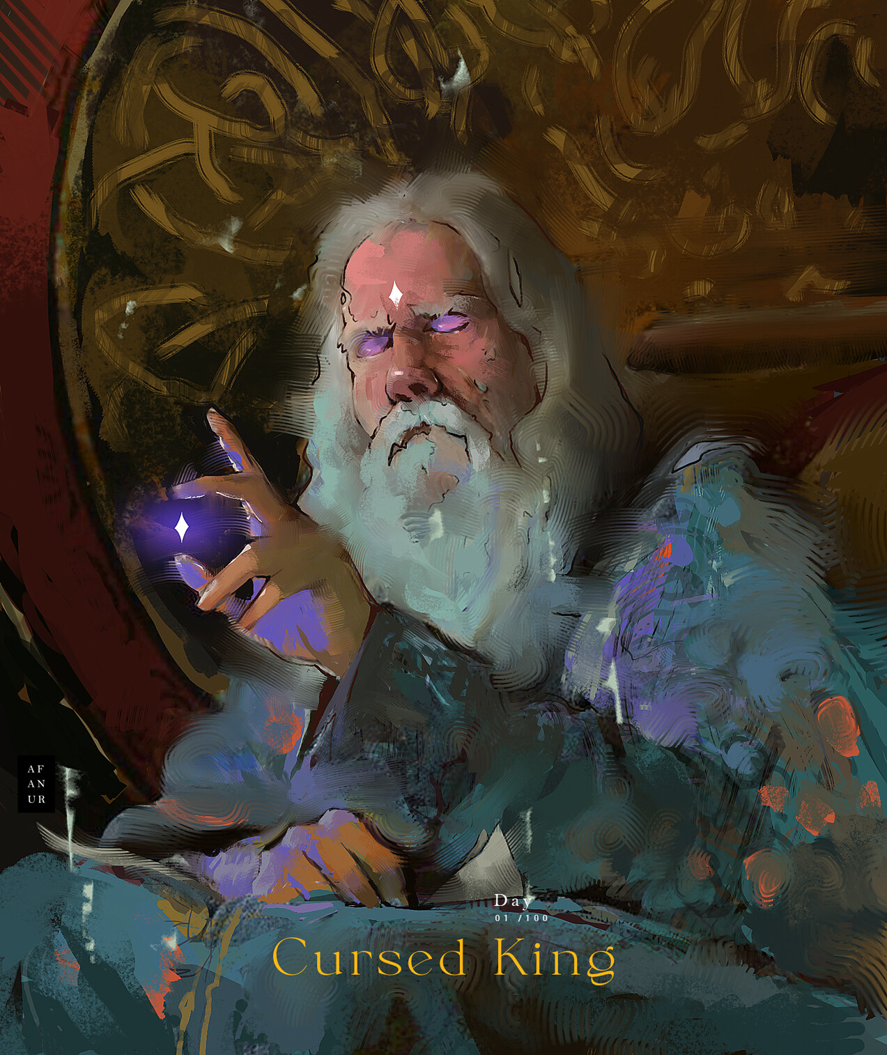 ArtStation - Cursed king