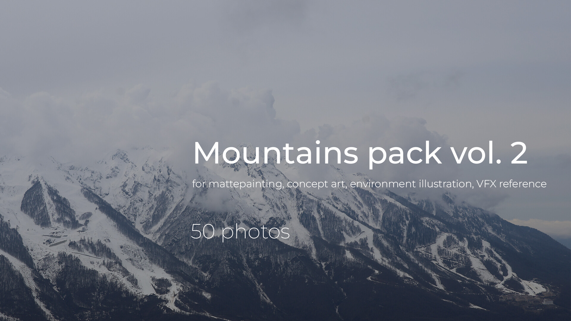 ArtStation - Mountains Reference Photos