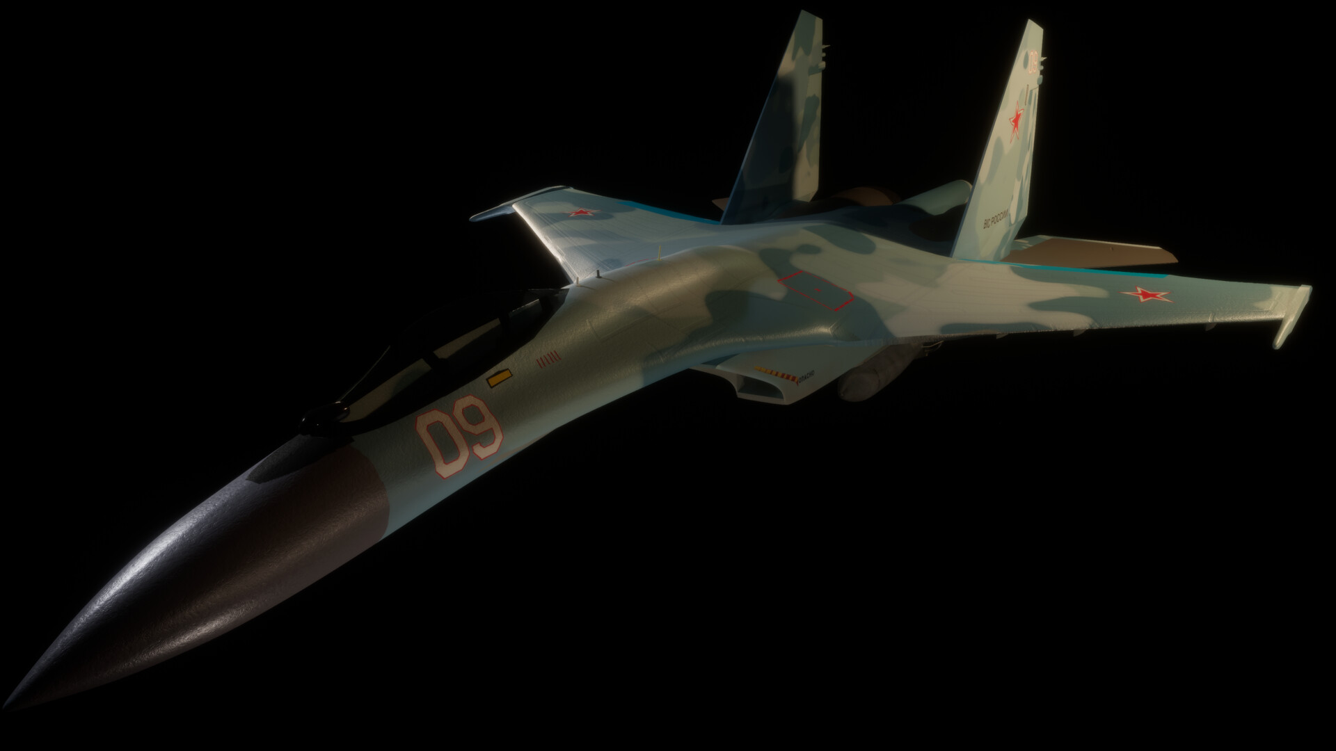 ArtStation - Sukhoi Su-35S | Russian fighter jet | Flanker-Е+