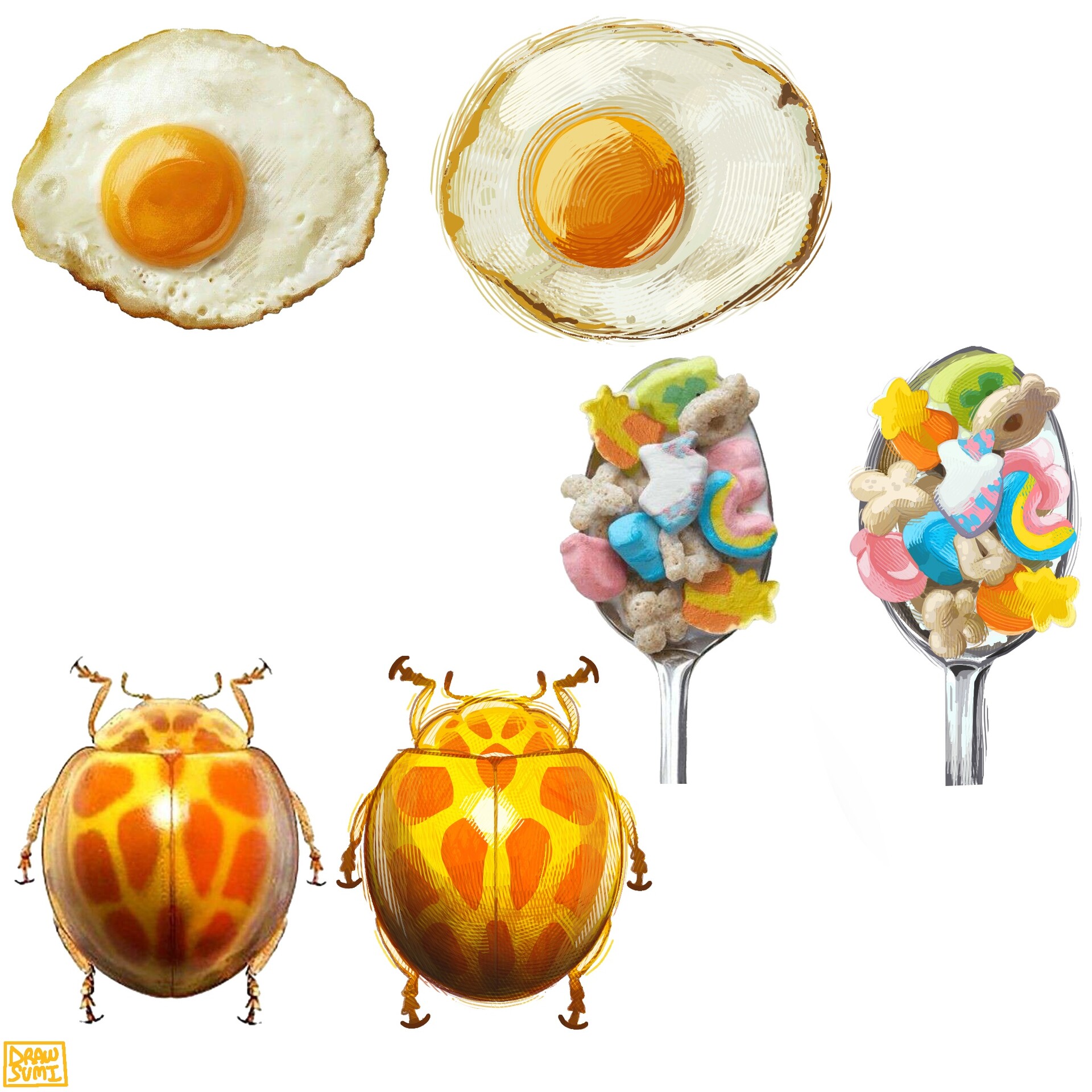 ArtStation - Graphic Art Style Studies