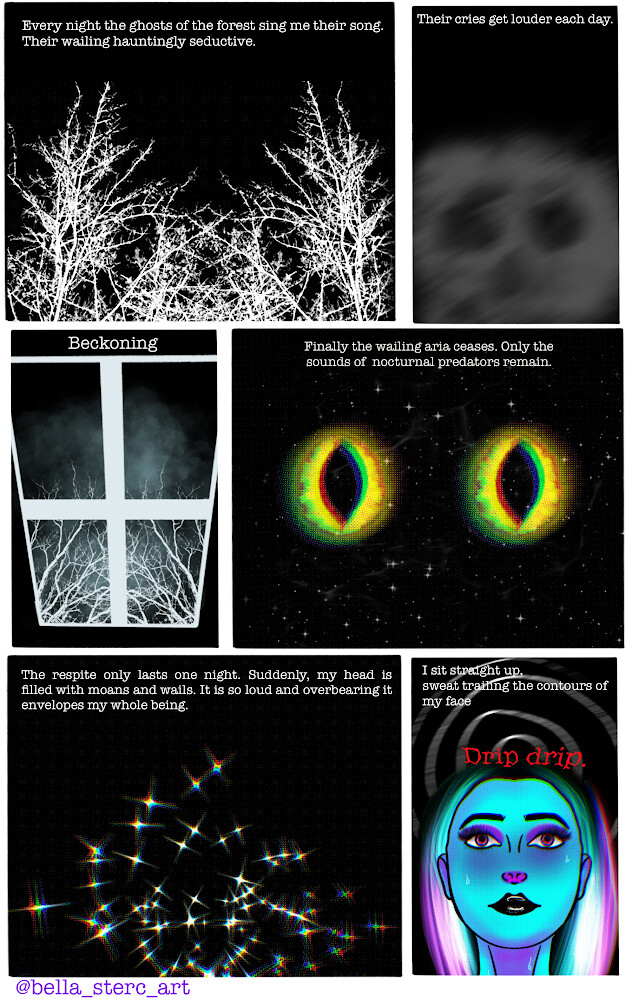 ArtStation - Ghosts of the Forest (OC) comic