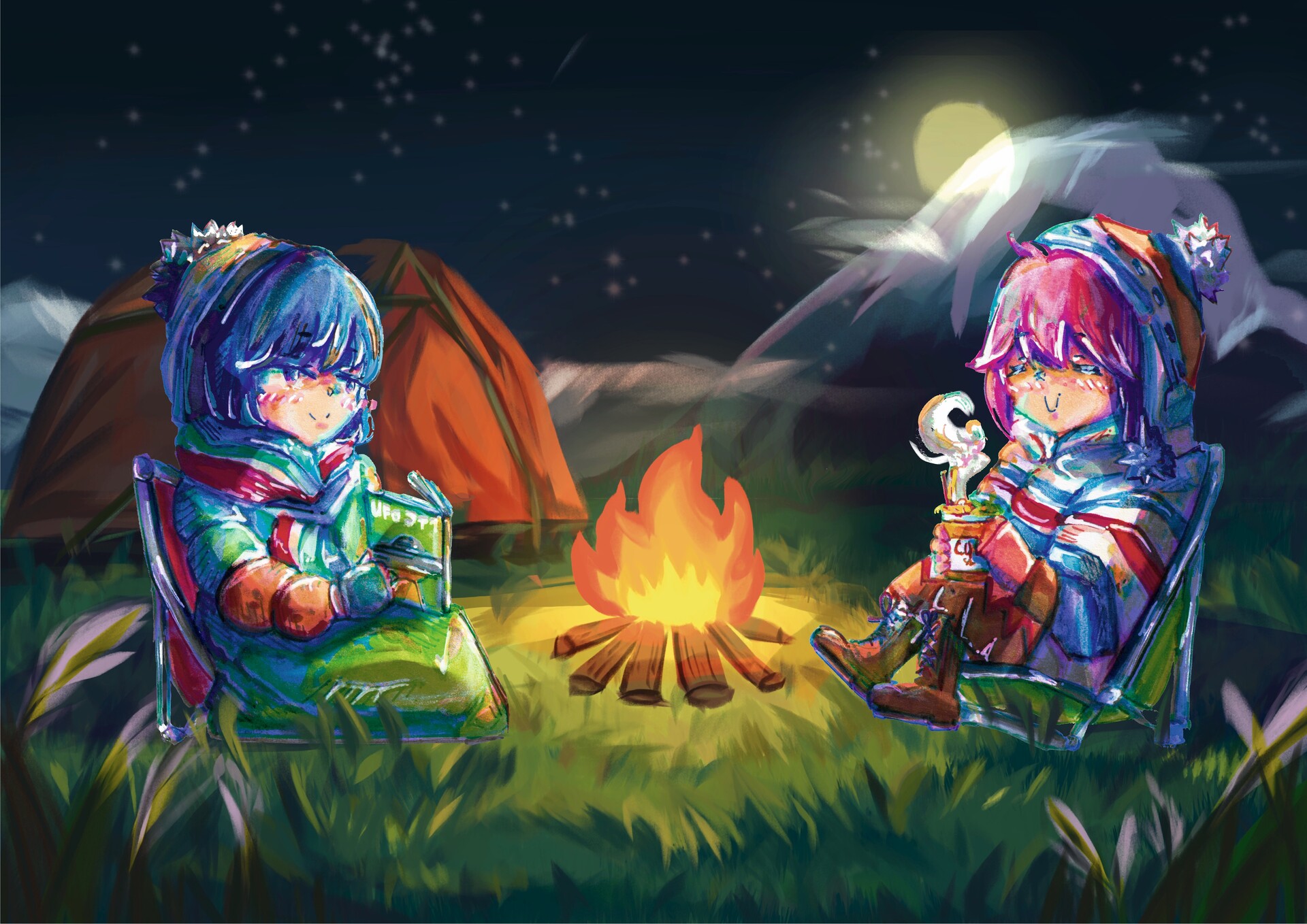 ArtStation - Yuru Camp