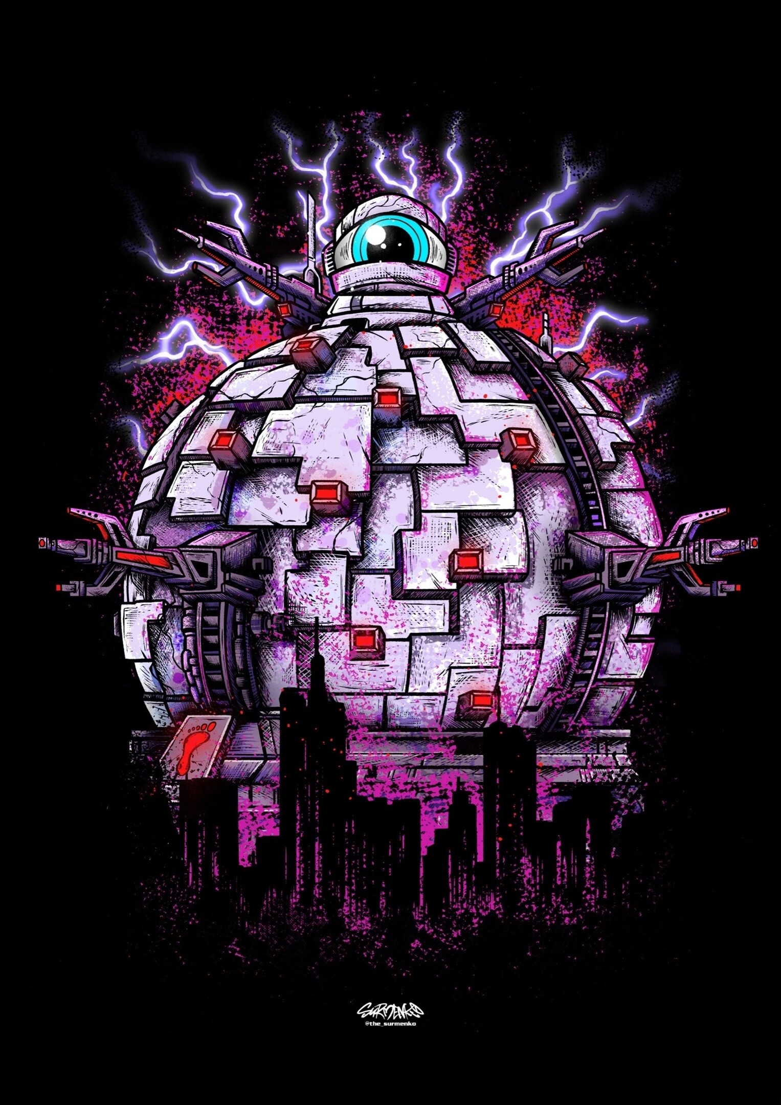 ArtStation - TMNT Technodrome art