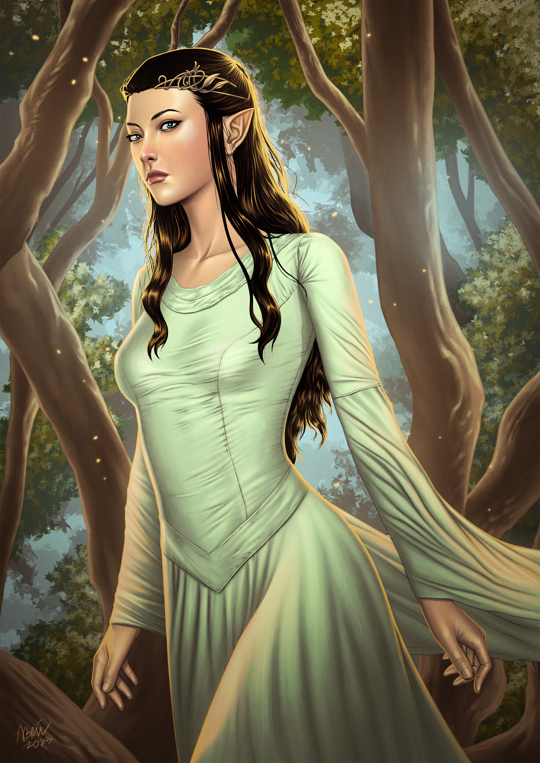 ArtStation - Arwen Evenstar Fan Art