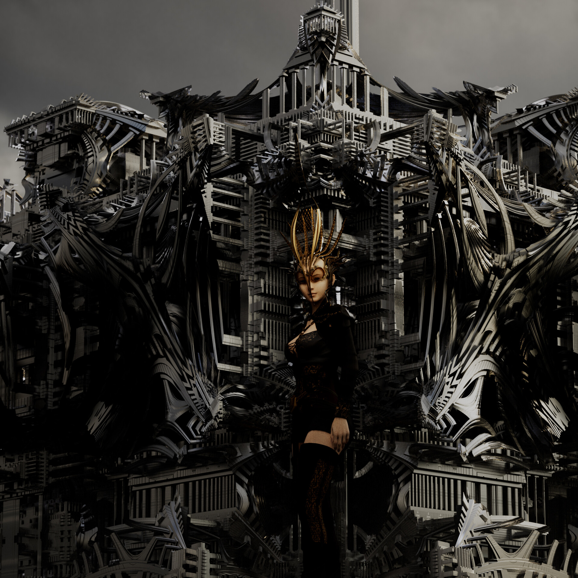 ArtStation - FRACTALE QUEEN