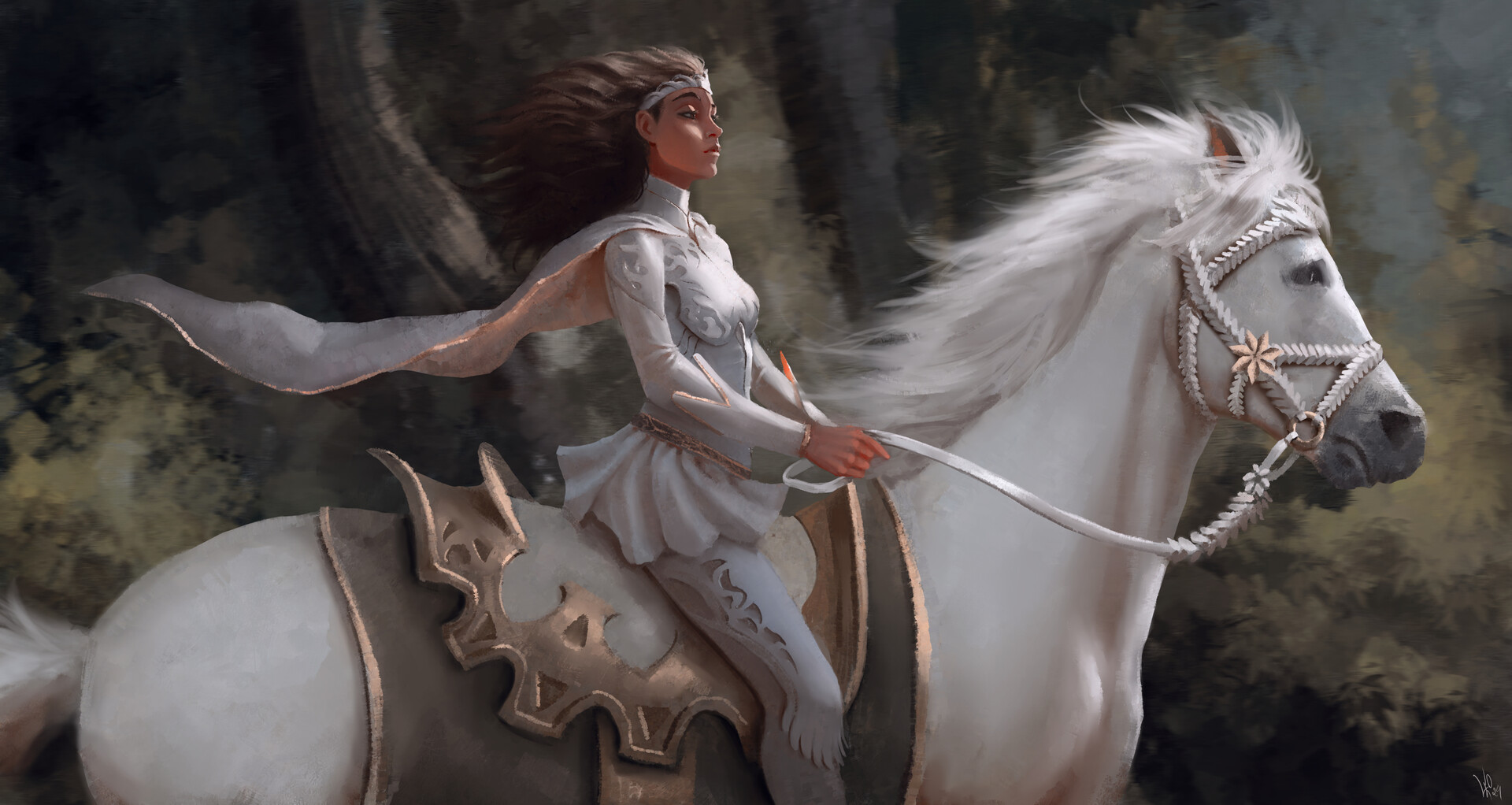 ArtStation - Princess on the Ride