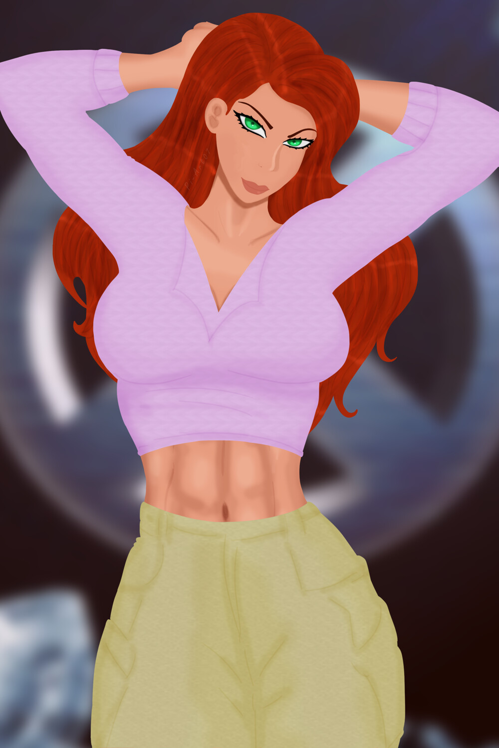 ArtStation - Jean Grey from X-Men Evolution