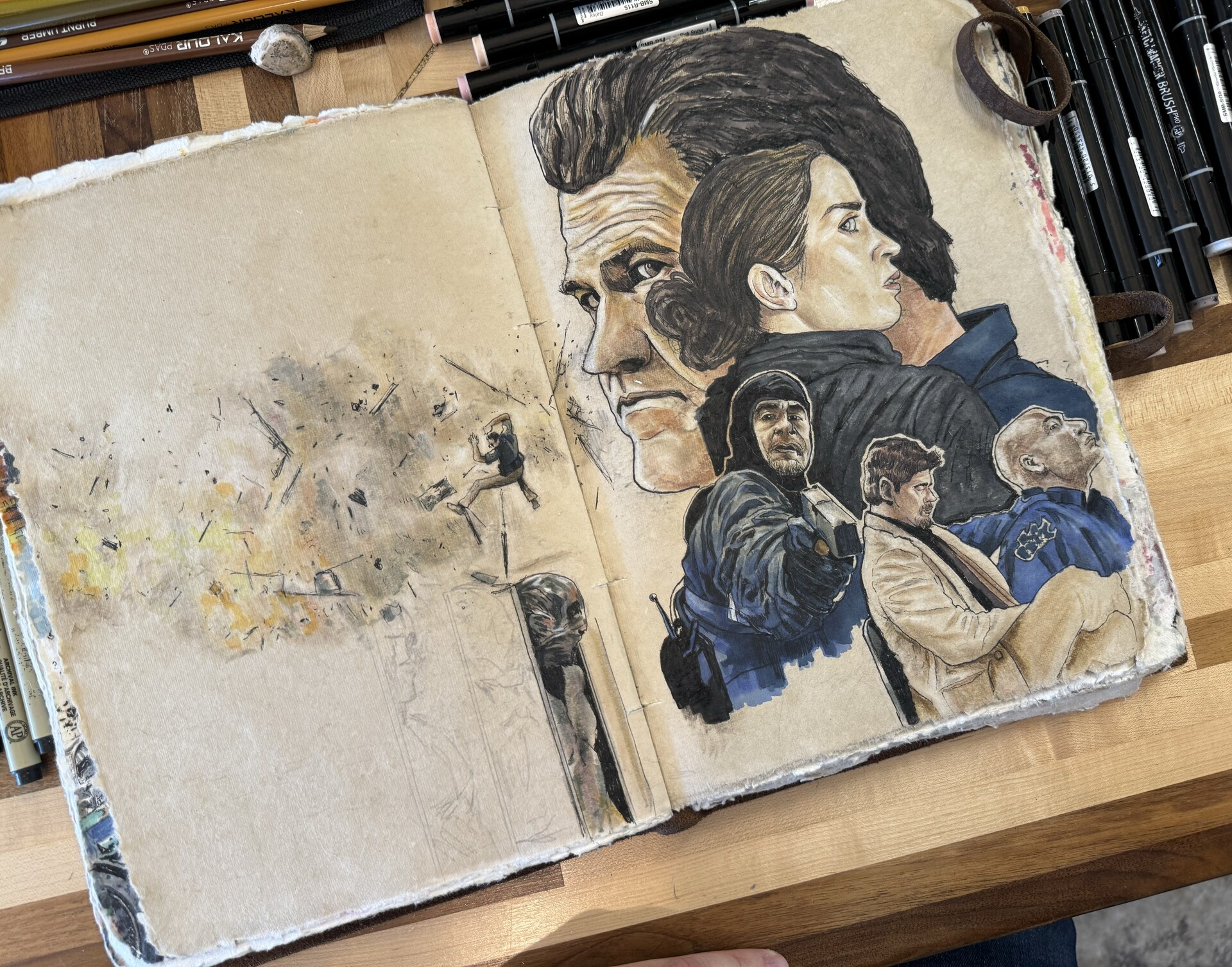 Blake M. Kandzer - COMMISSION - “SICARIO”