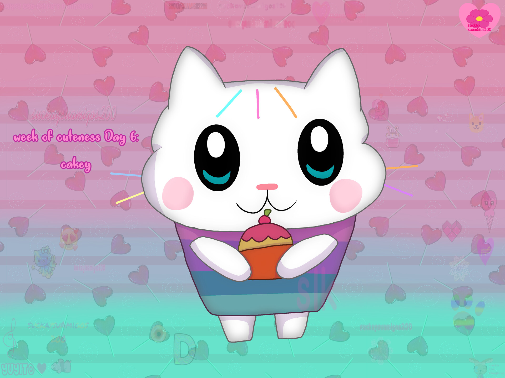 ArtStation - Week of cuteness Day 6: cakey