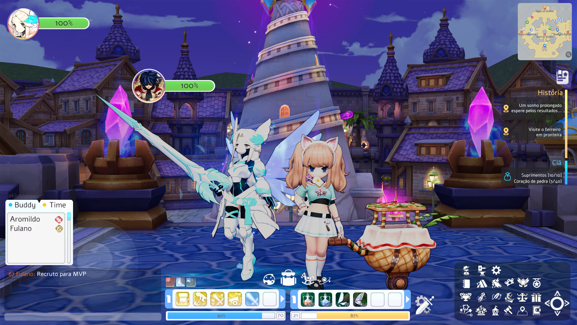 ArtStation - Ragnarok Origin Hud UI/UX